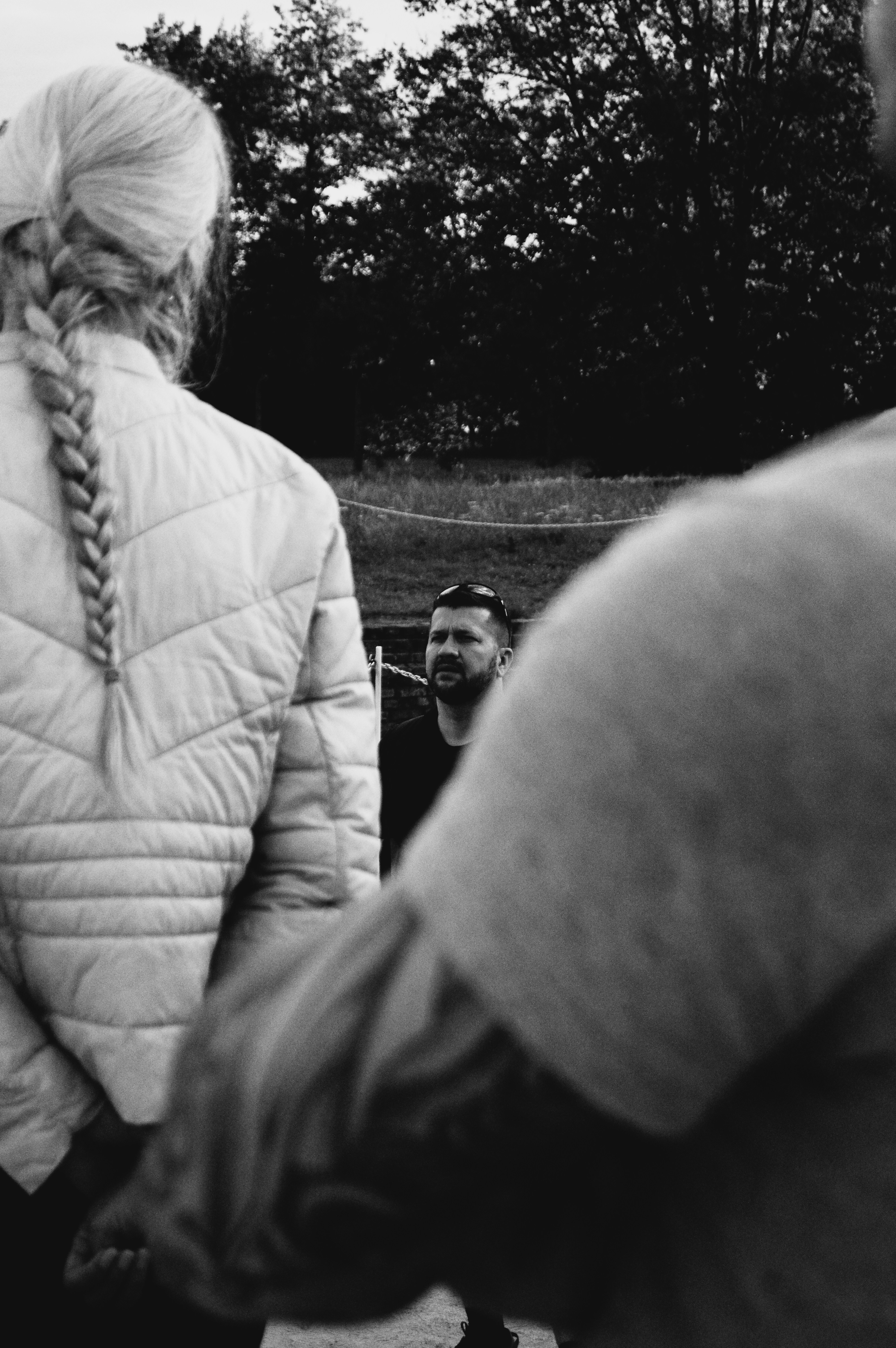 Faces in Focus: A Silent Dialogue on the Field