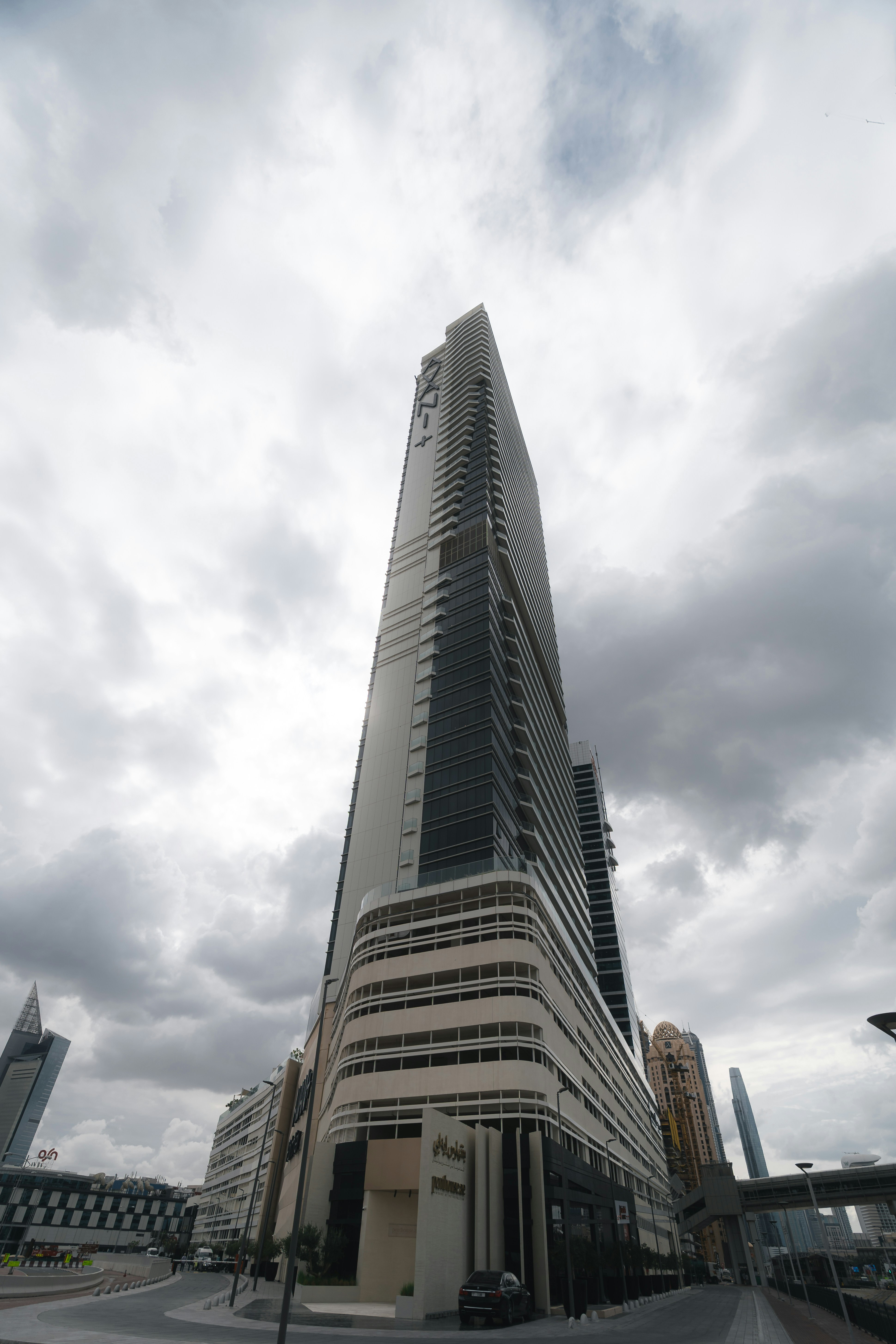 Tower of Momentum: A Skyscraper Reaching for the Sky