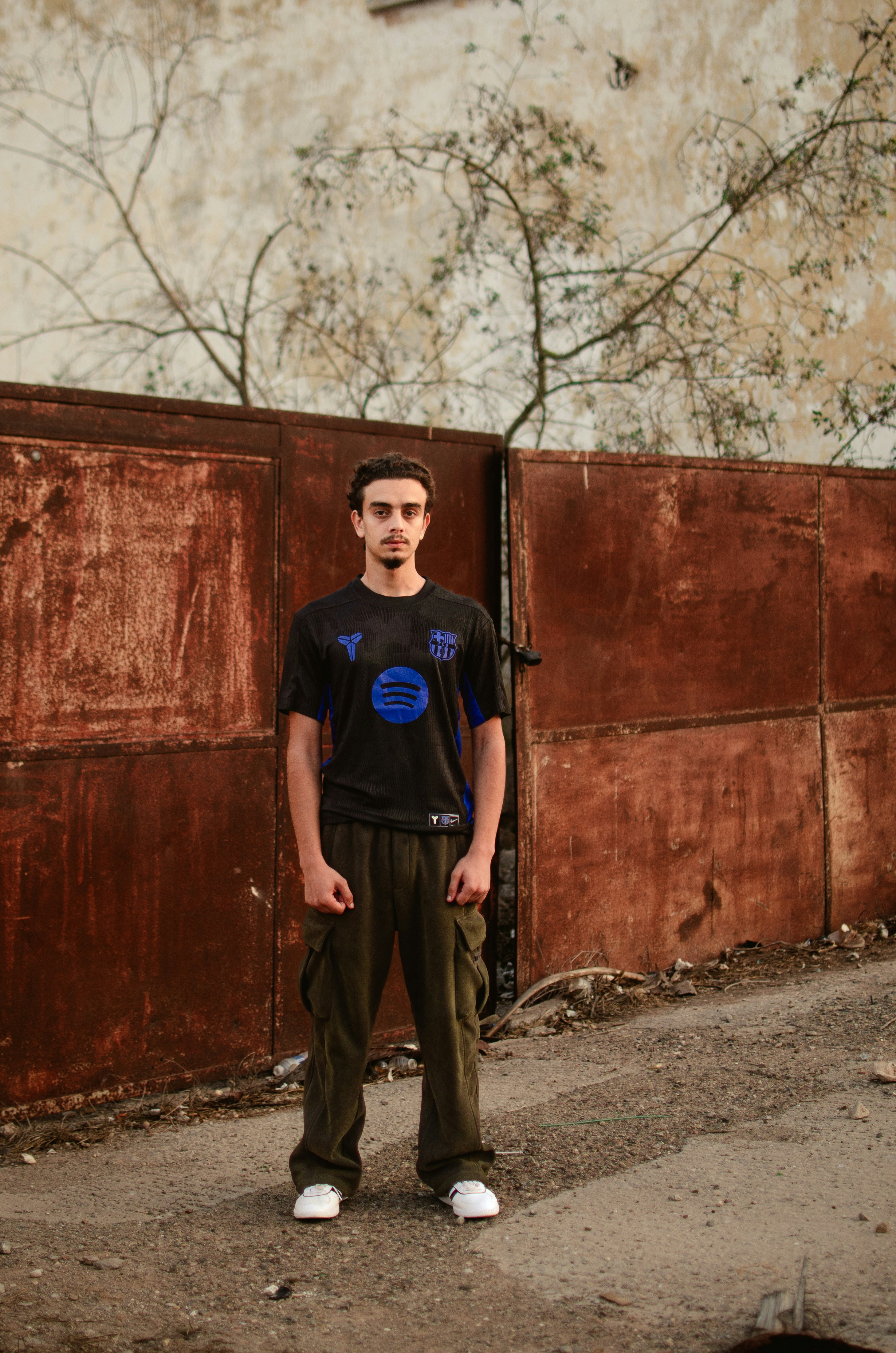 Stand Tall in a Rusted Gateframe