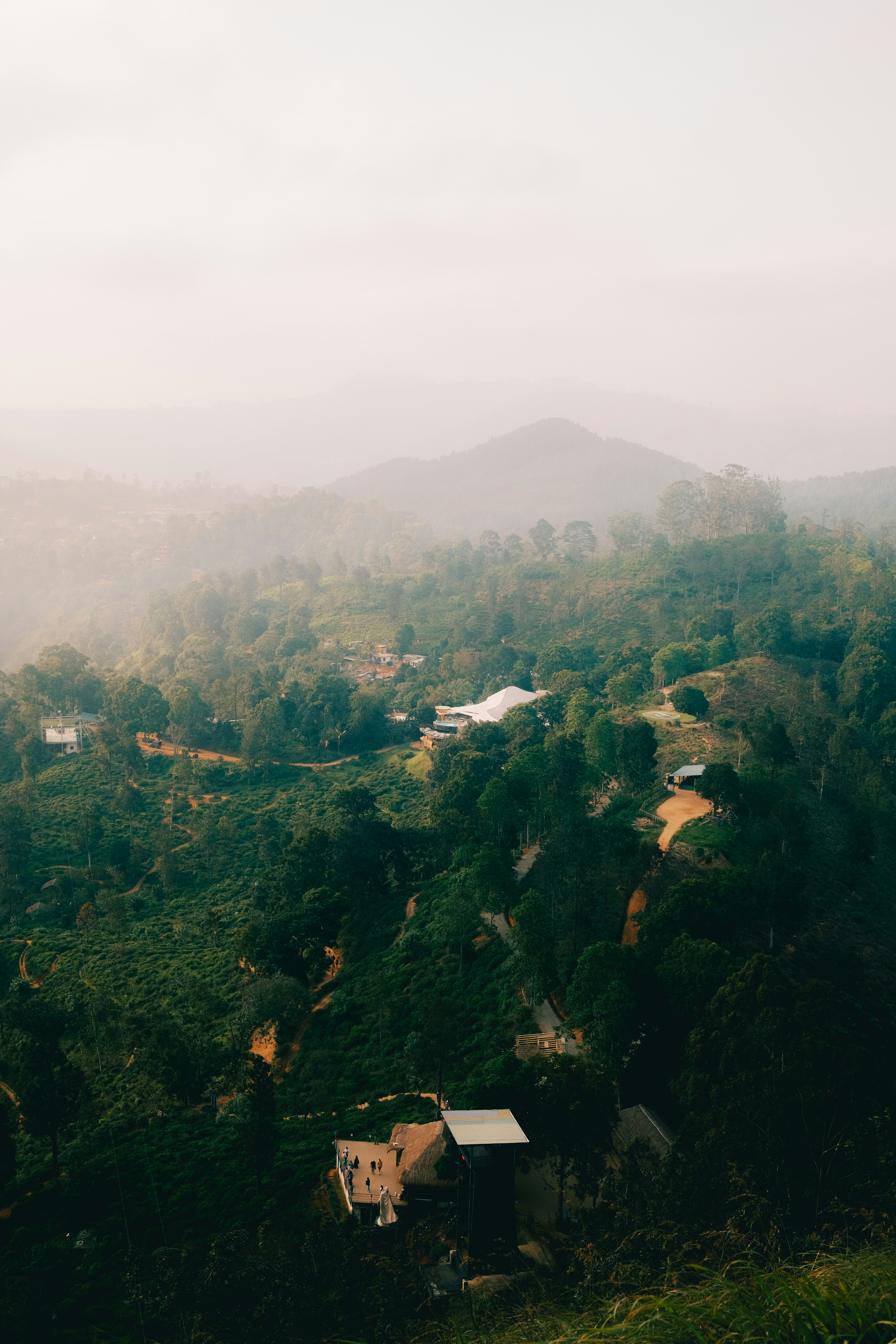 Mist over the Hills: A Quiet Village in Green Veil
