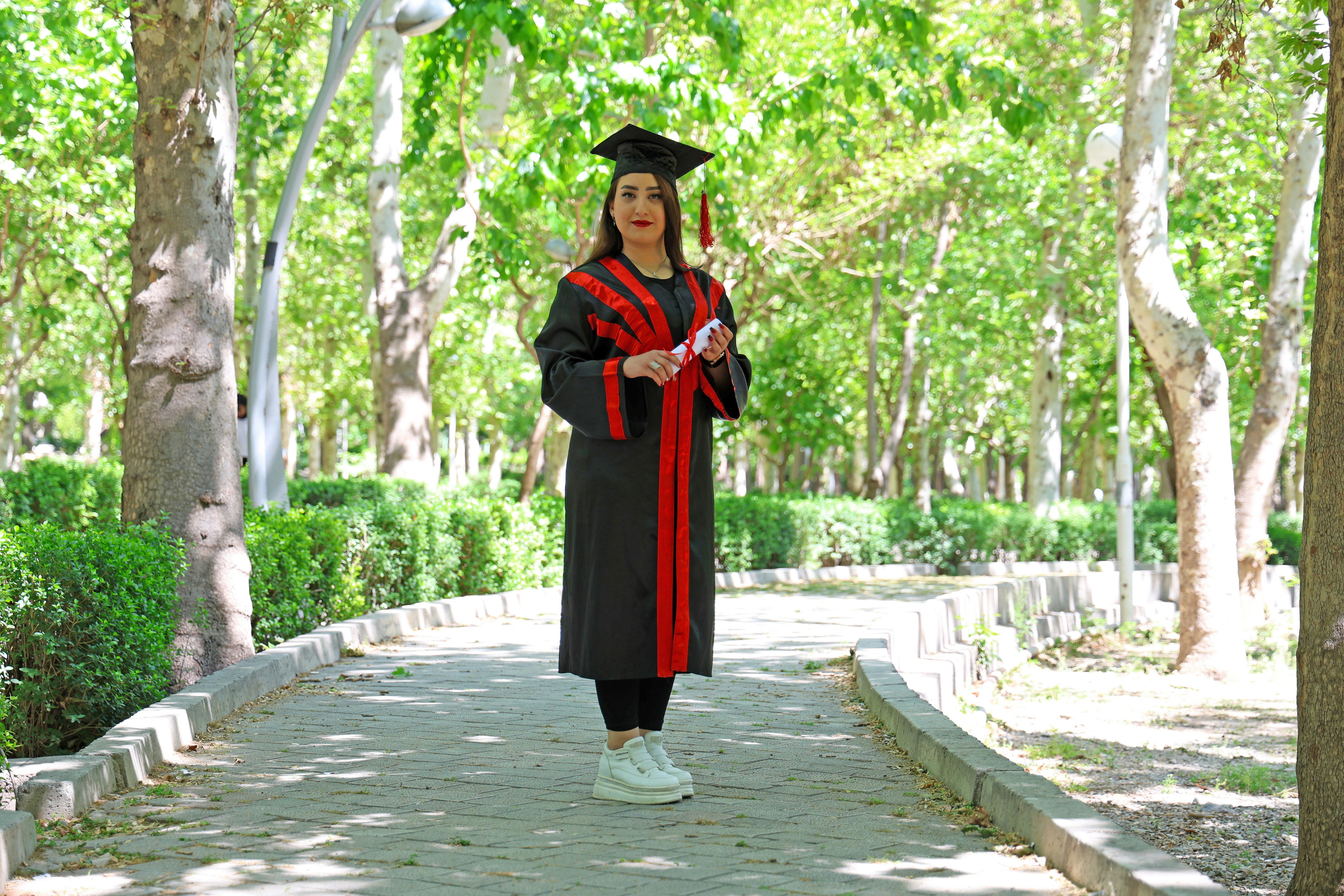 Graduate in the Green Aisle