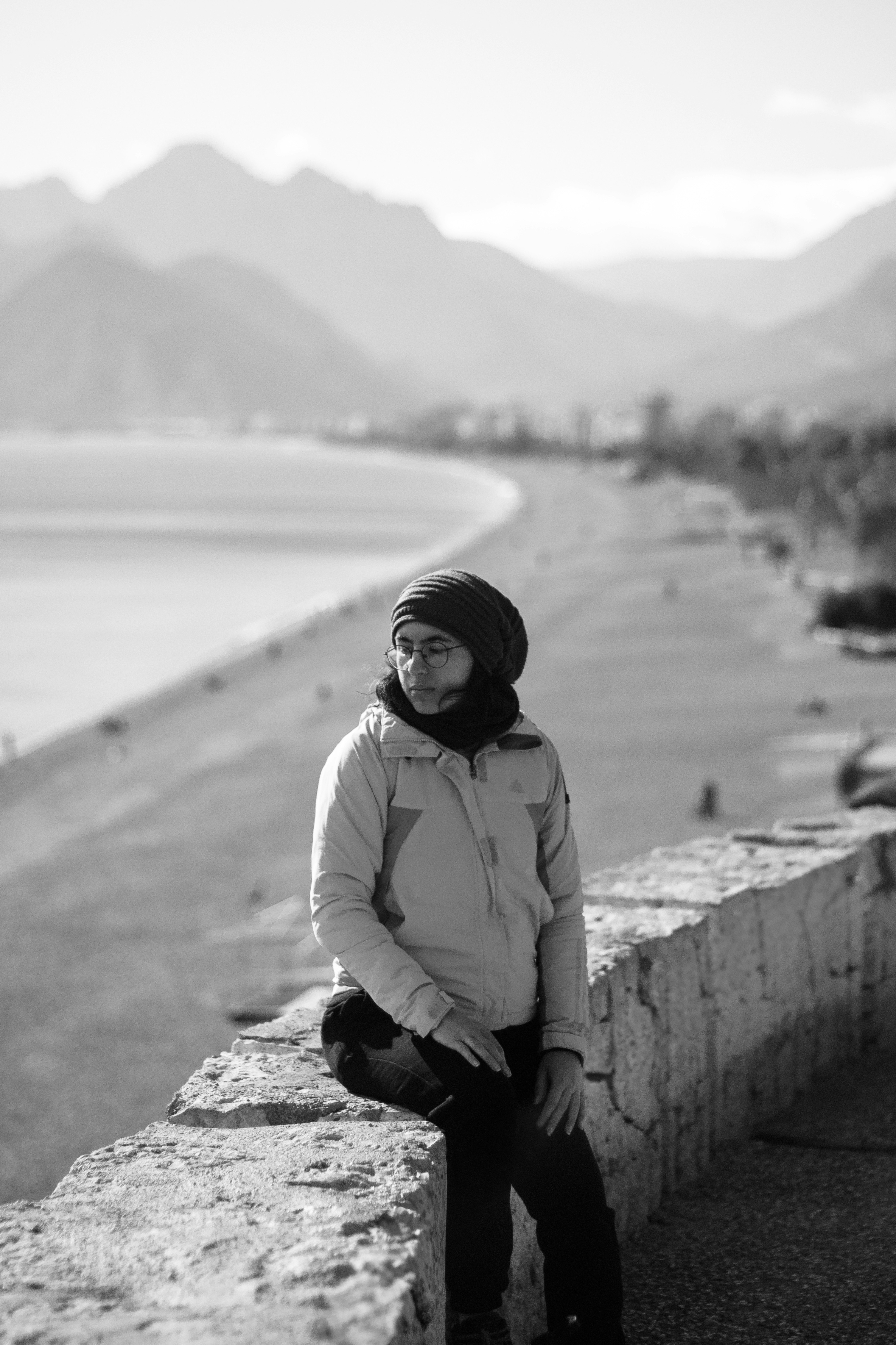 Coastal Confidence: A Quiet Portrait Along the Promenade