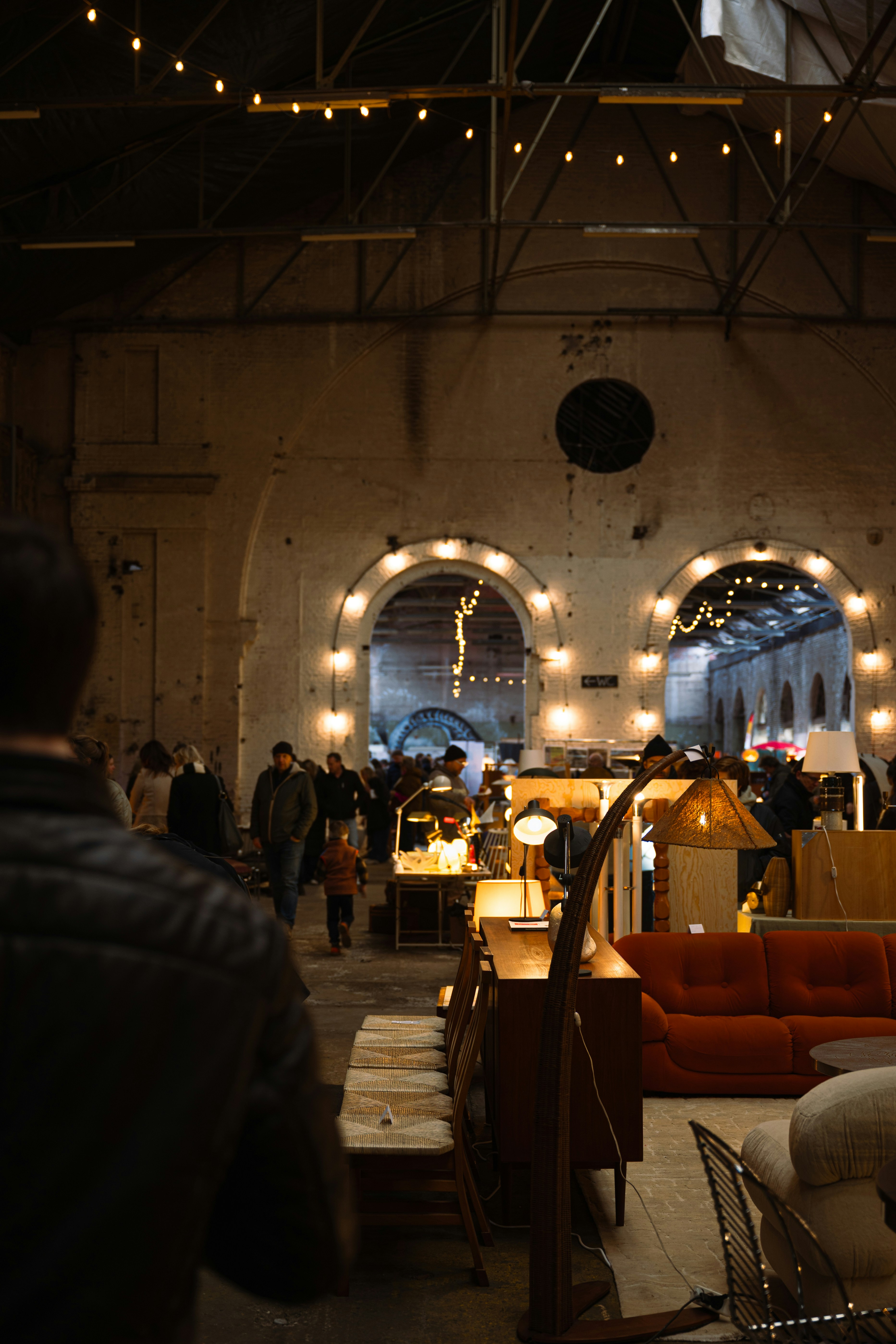 Warm Glow at the Brick Hall Market