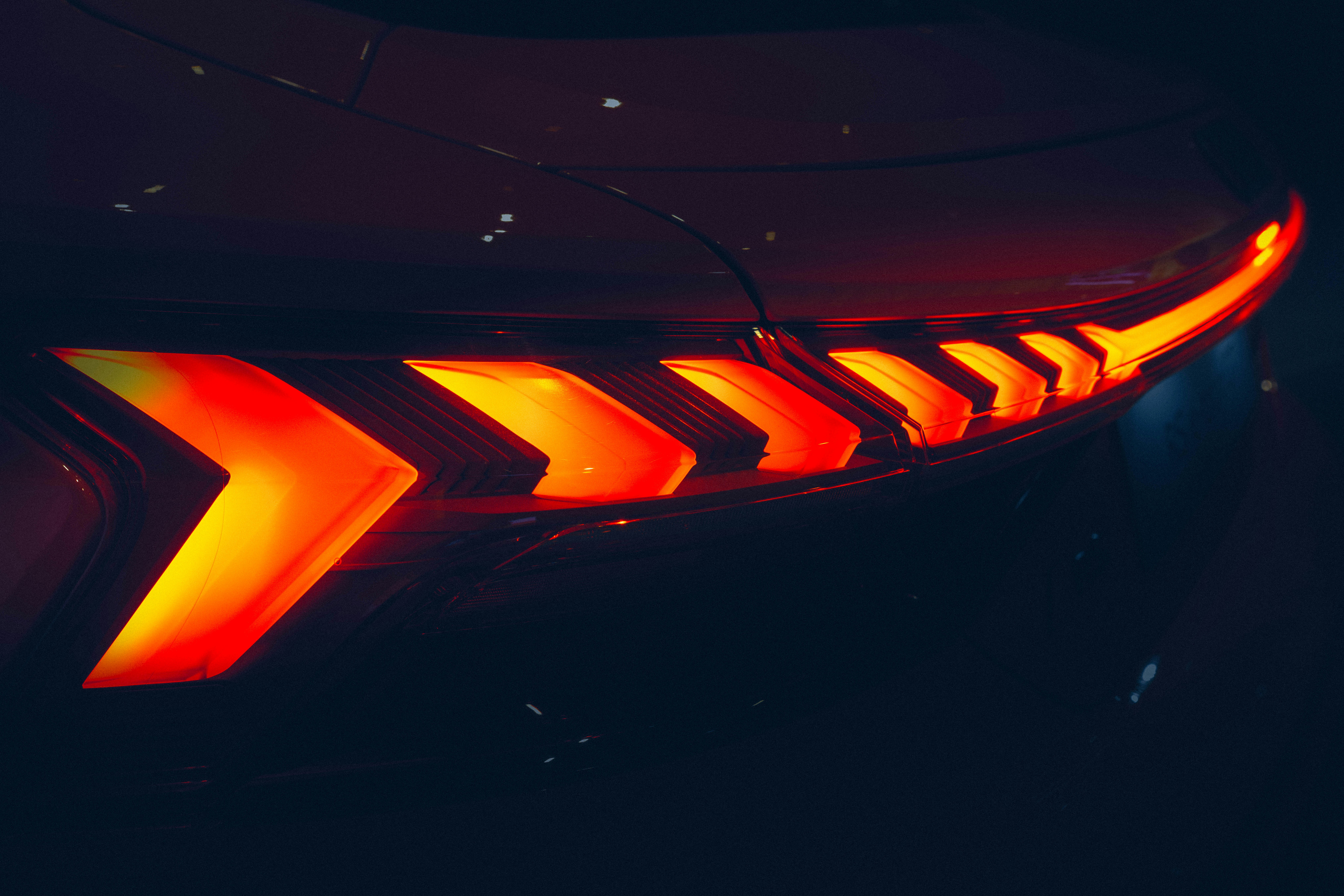 Red Arrow of Night: A Glowing Tail Light Anthem