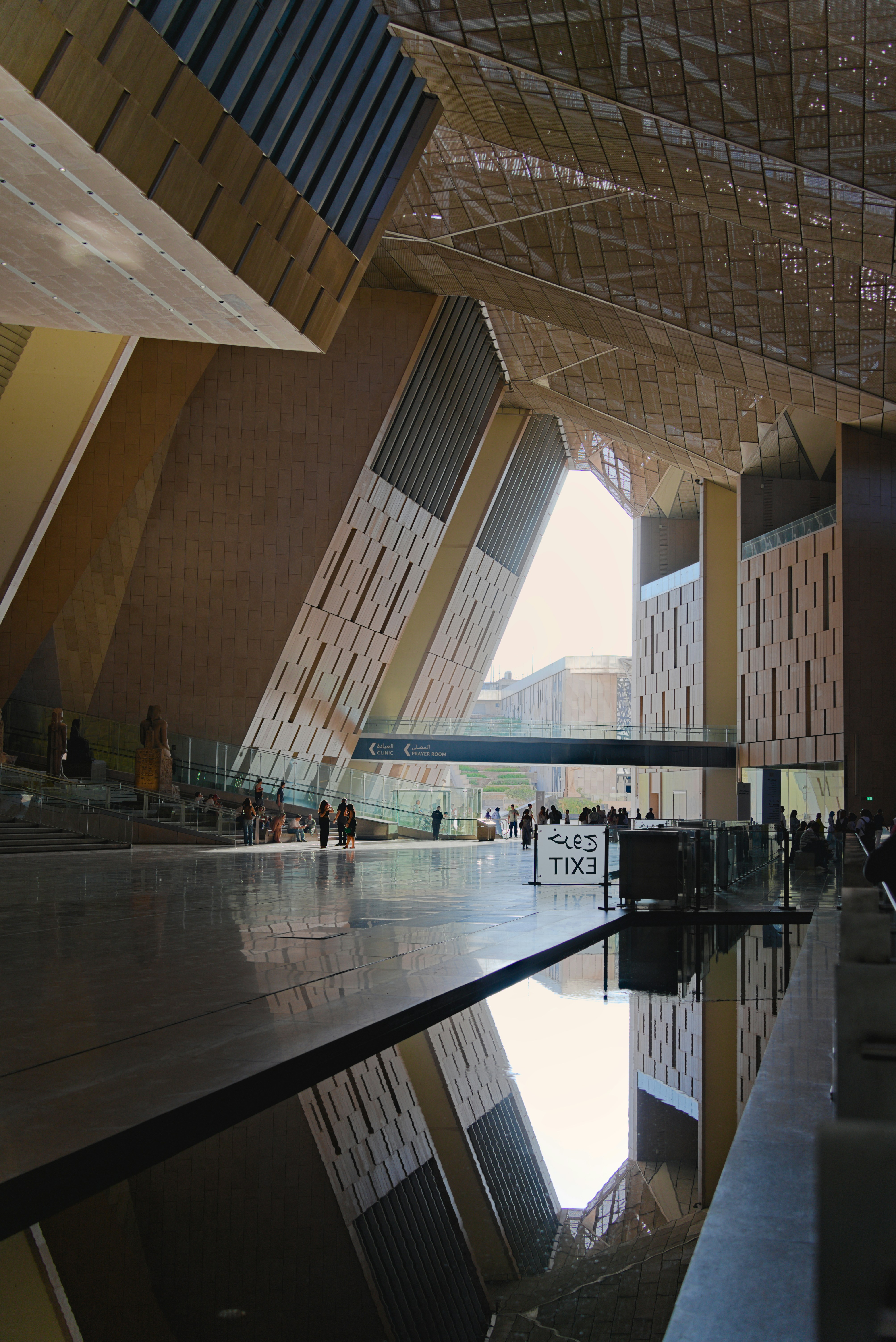 Echoes of Geometry: A Courtyard Within a Prism