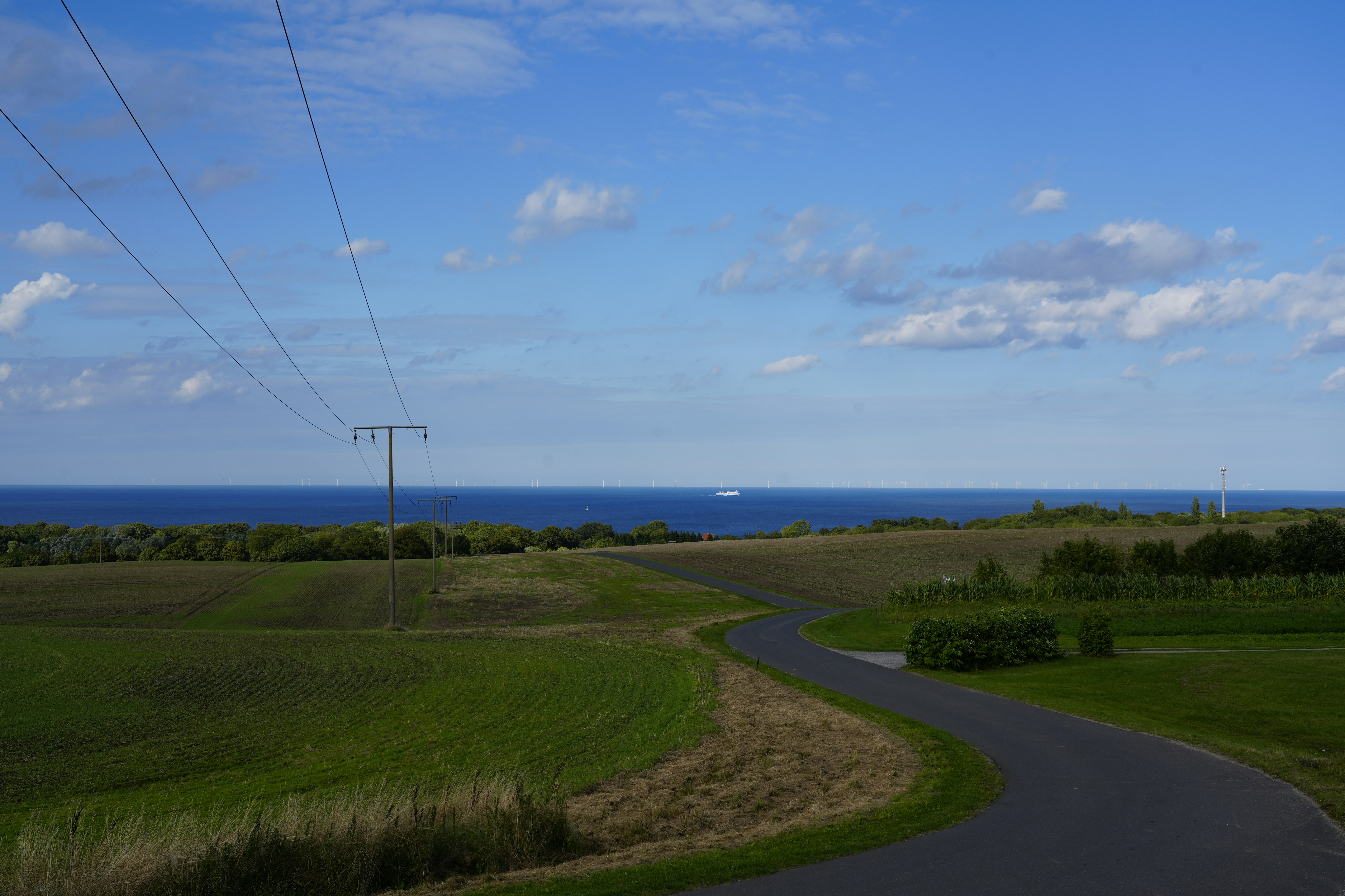 Coastal Horizon Path: A Quiet Drive Toward the Sea