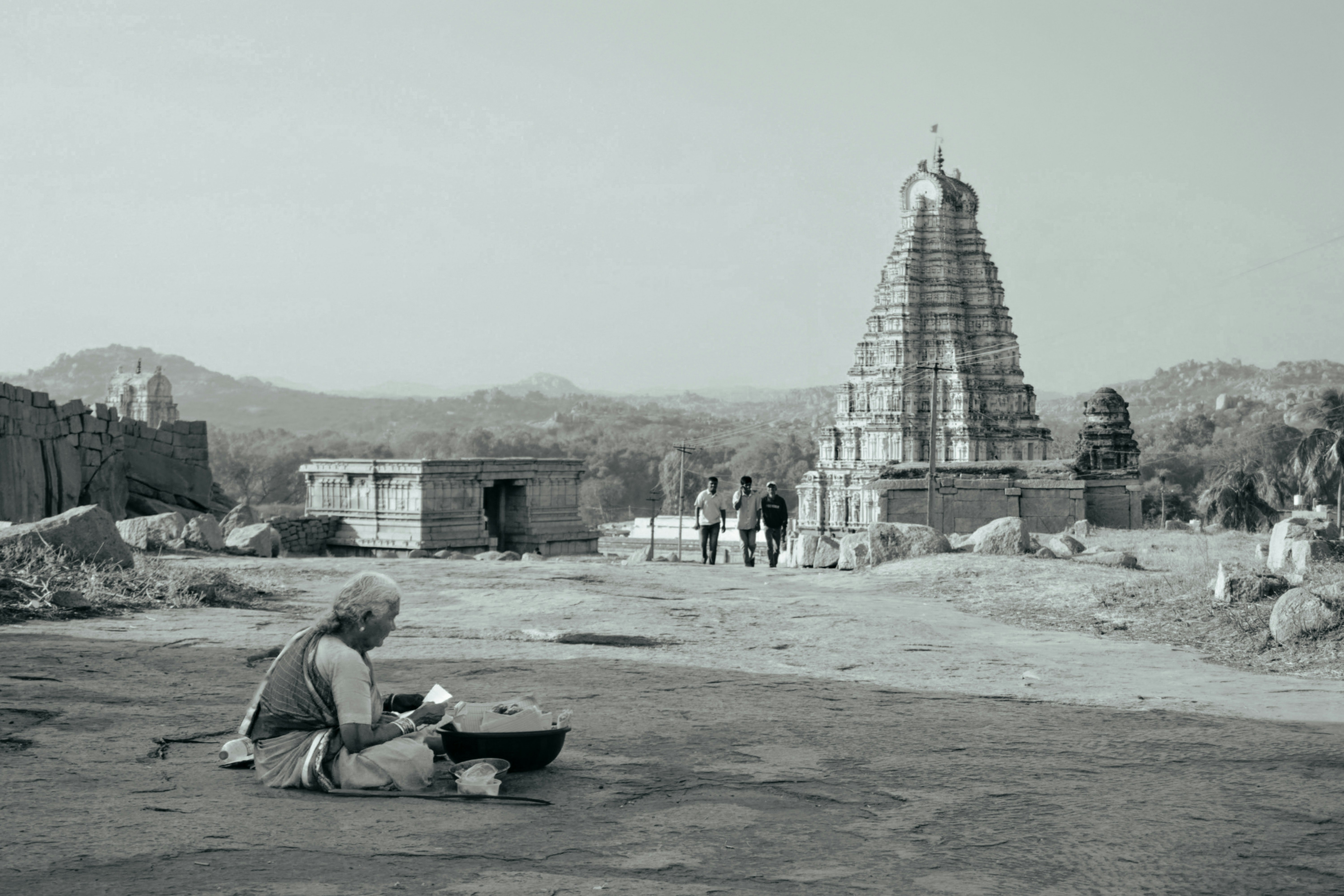 Chanting Silence: A Pilgrim's Moment Before the Temple