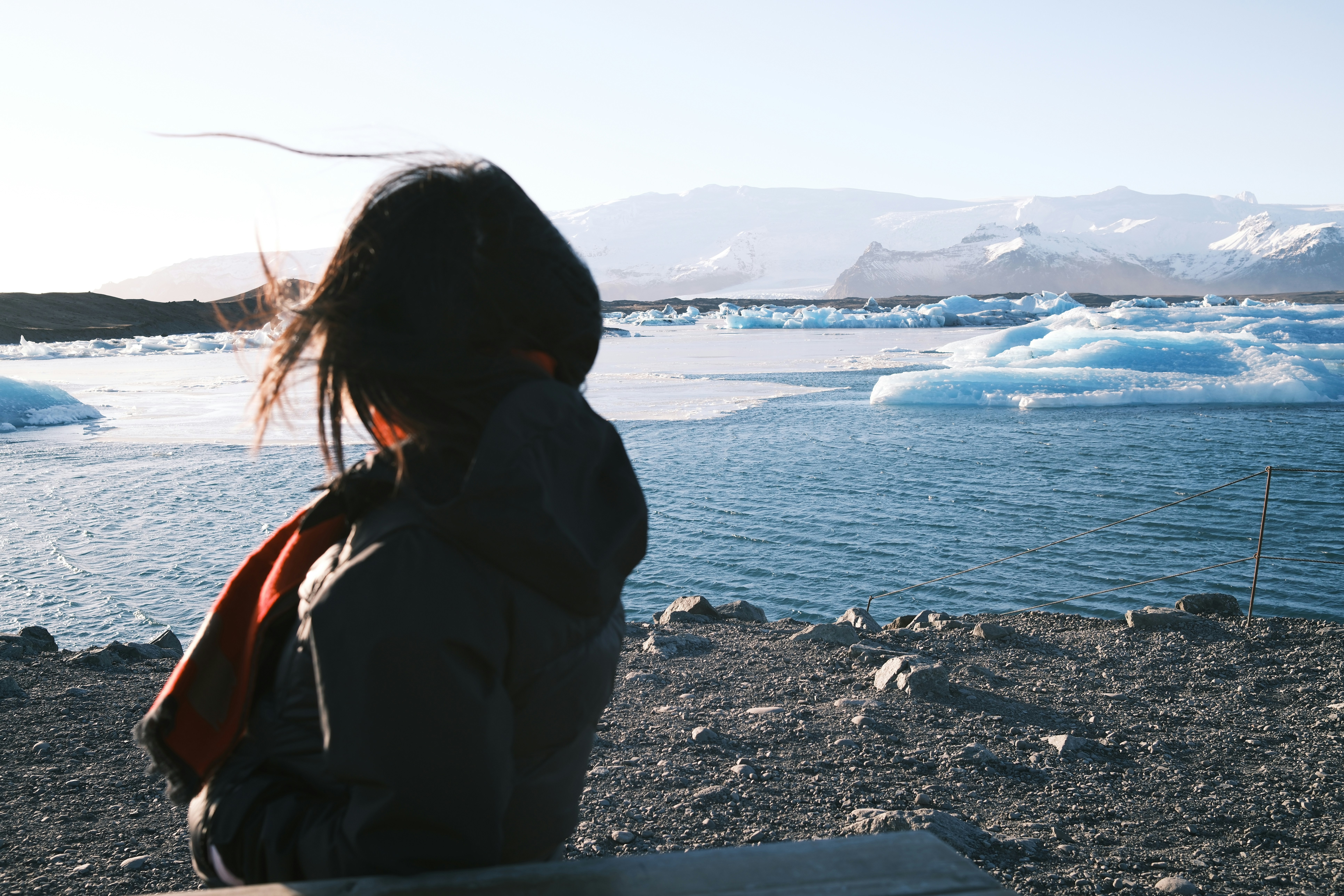 A Quiet Moment by the Ice: Childhood in a Snowed Horizon