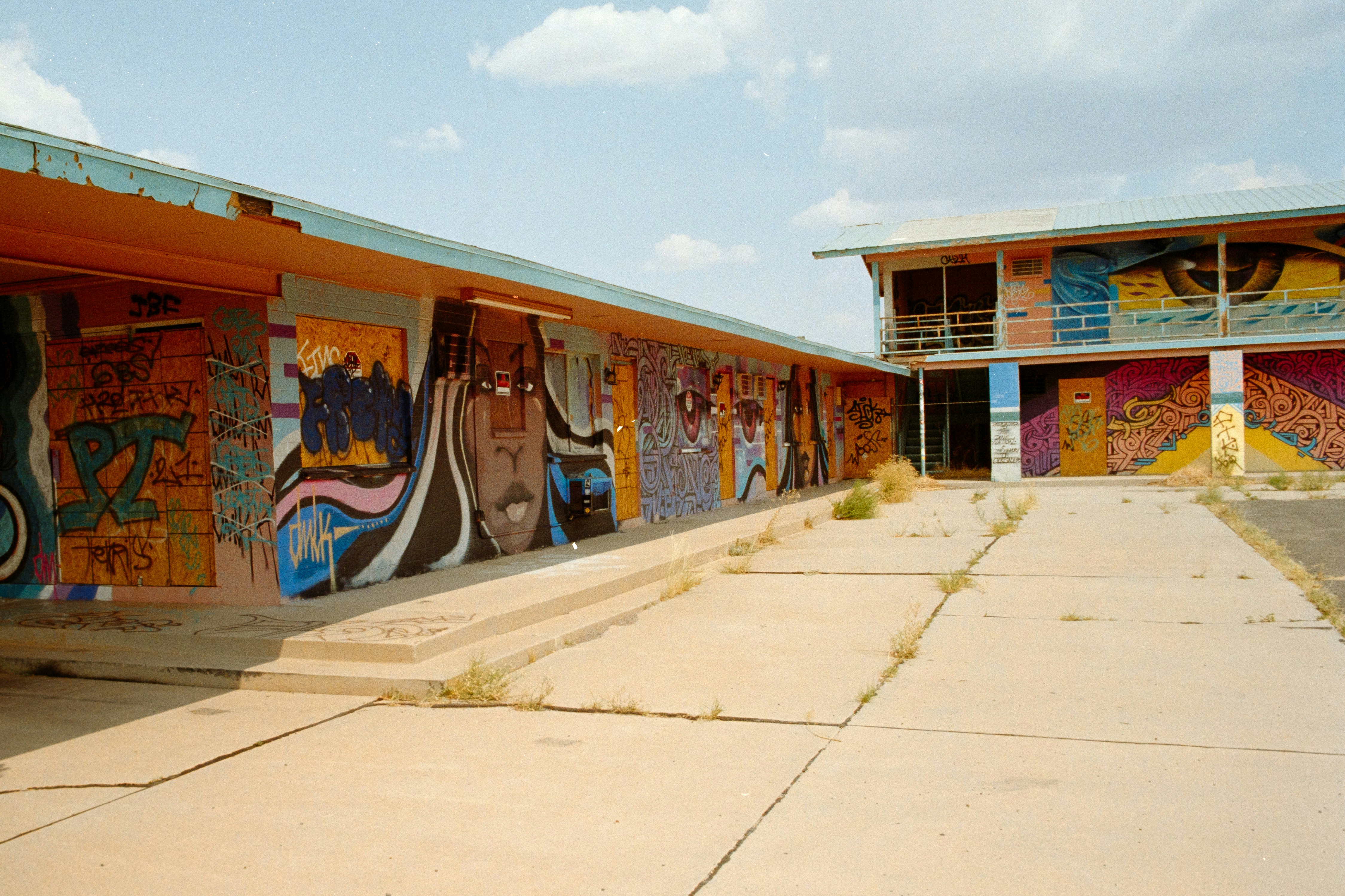 Graffiti Gallery of an Abandoned Campus