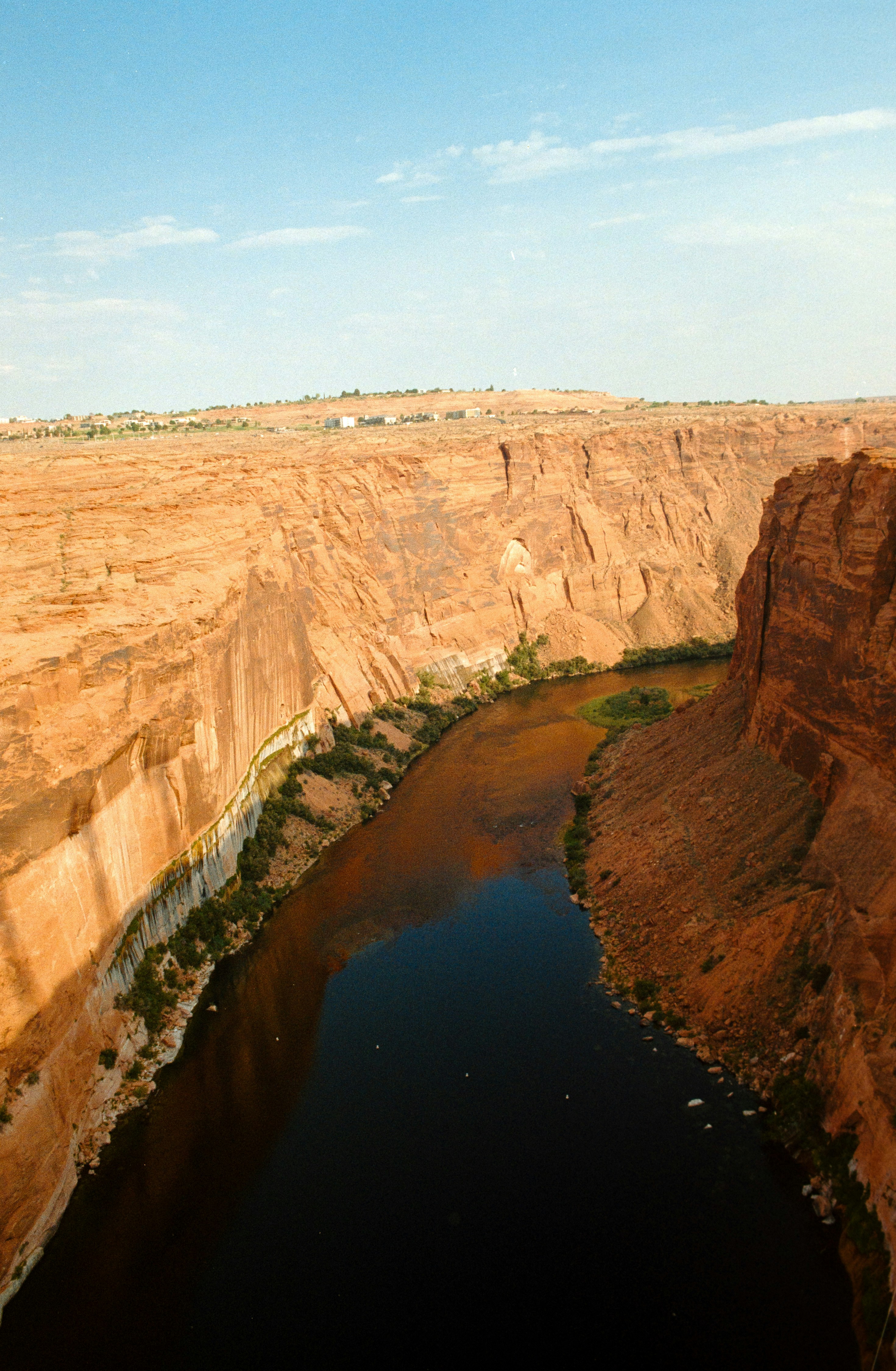 Rivers of Rust: A Canyon Curve Carved by Time