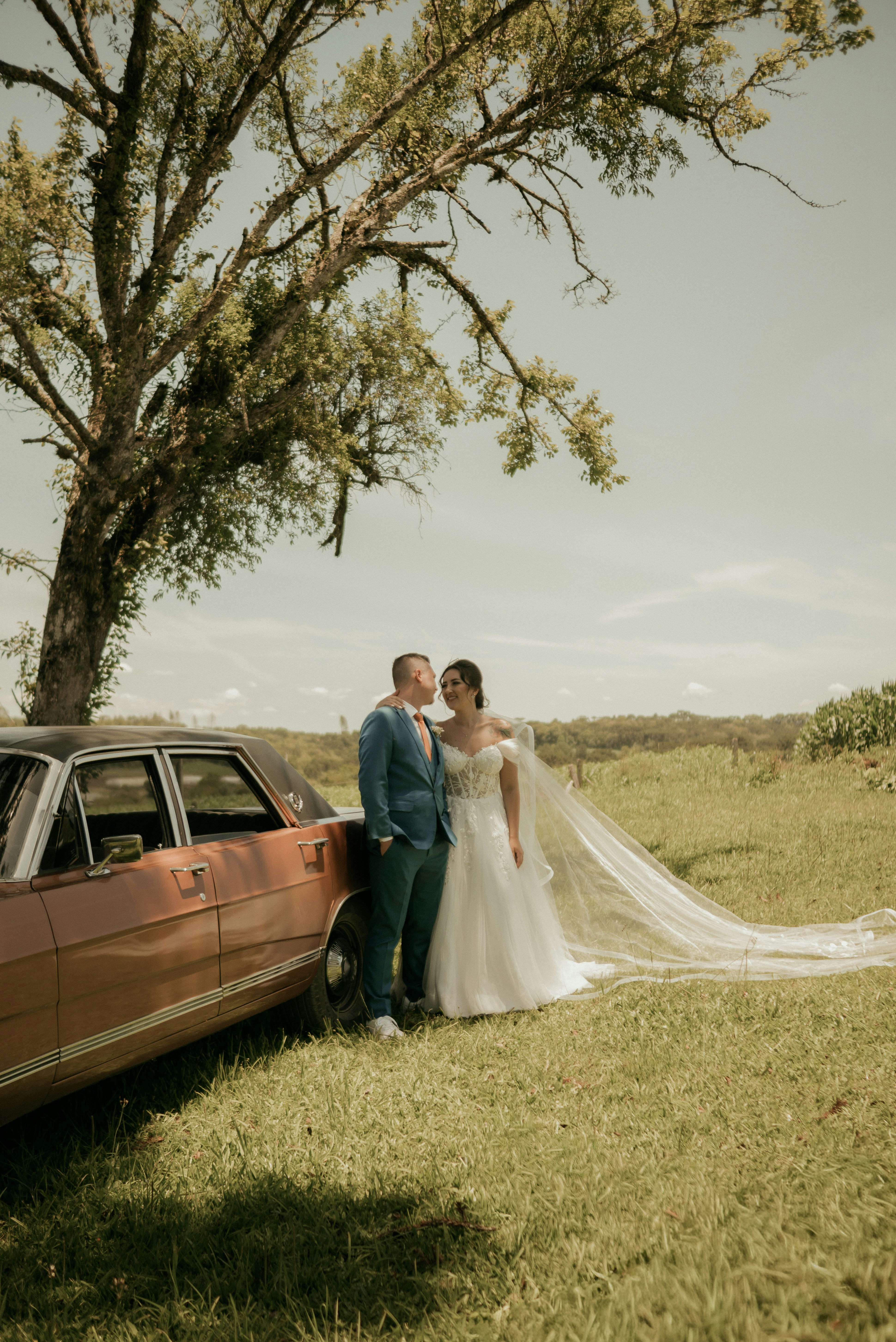 Whispered Vows Under the Shelter of an Ancient Tree