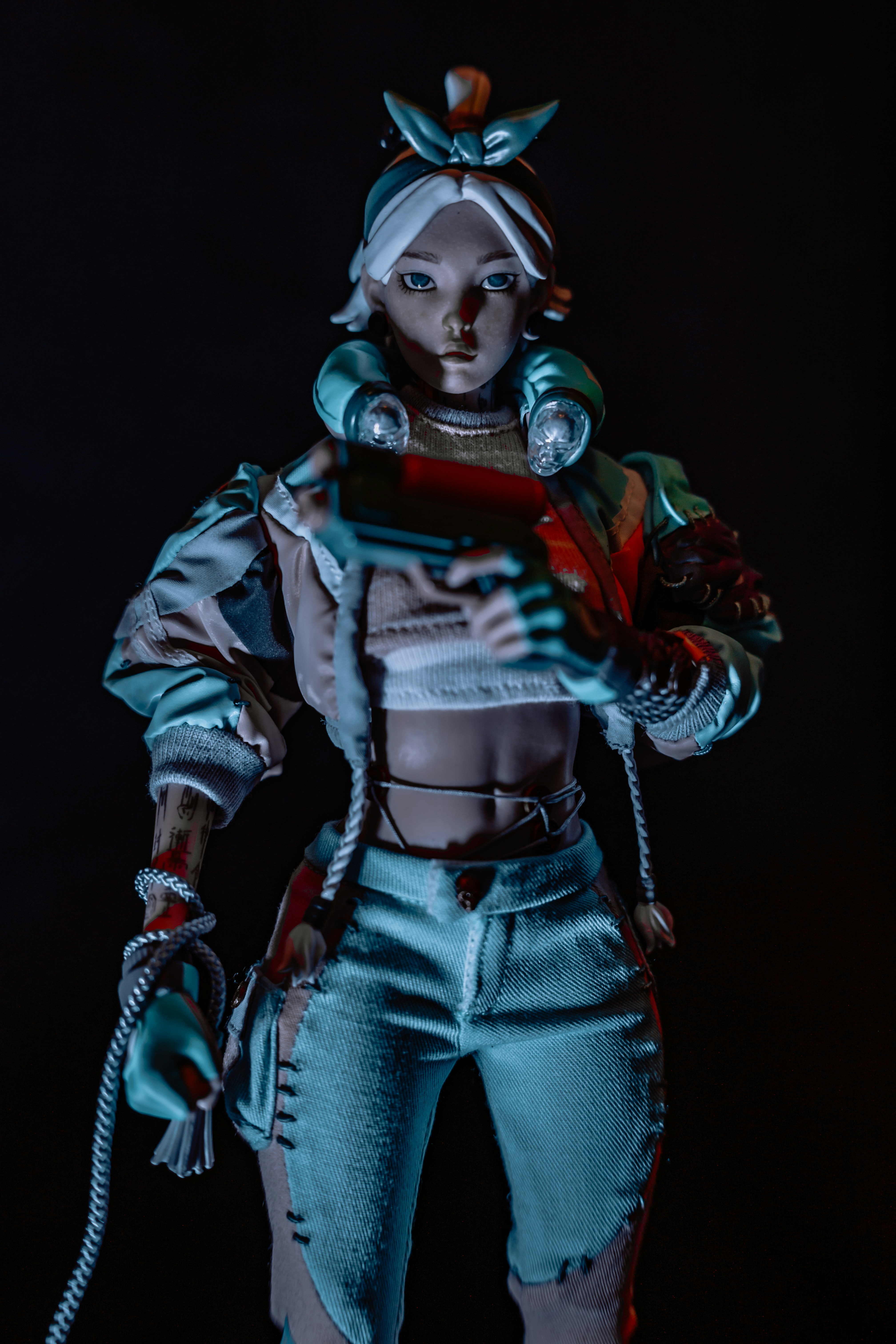 Doomed Darling with a Neon Glare