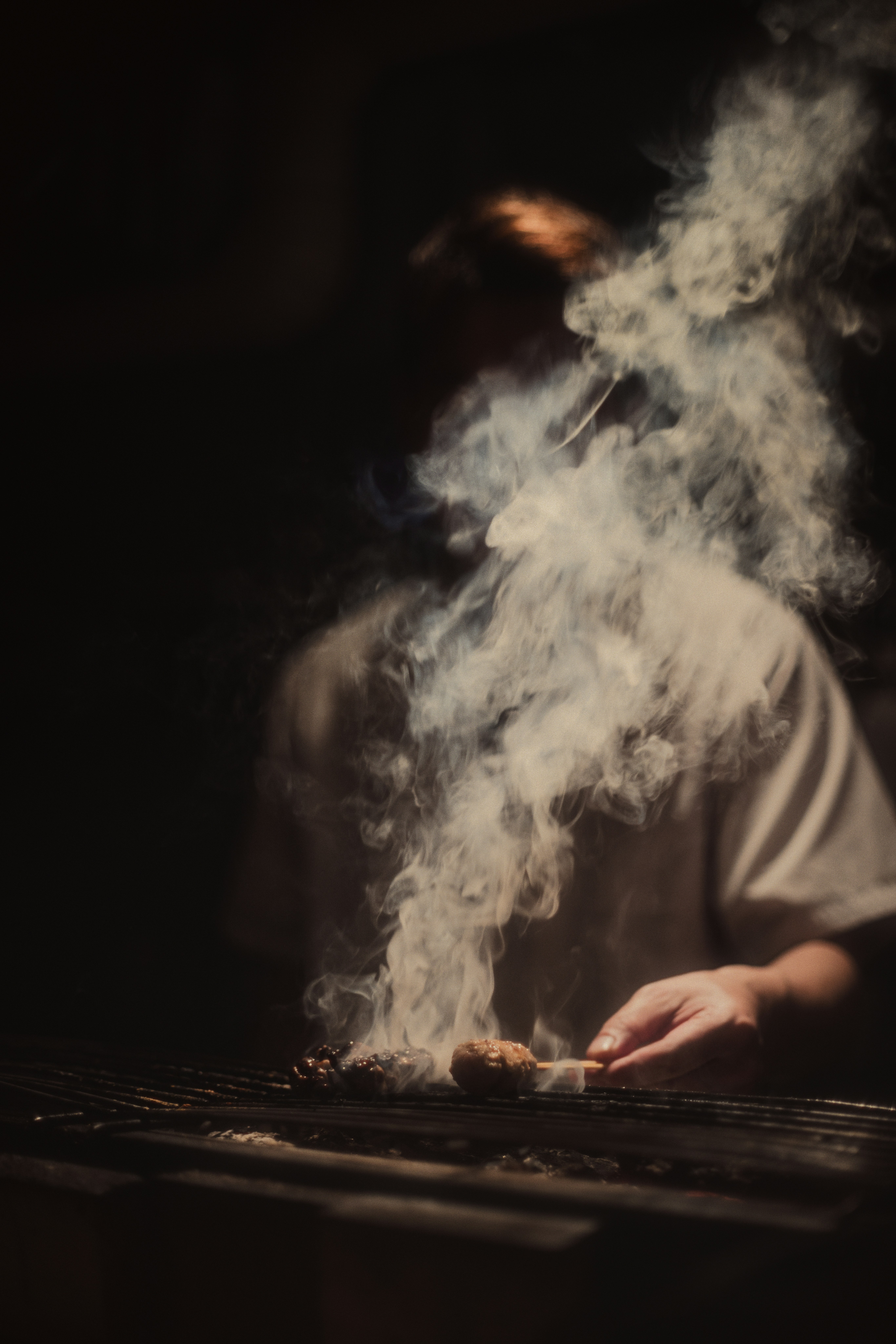 Smoke and Skewers in the Dark