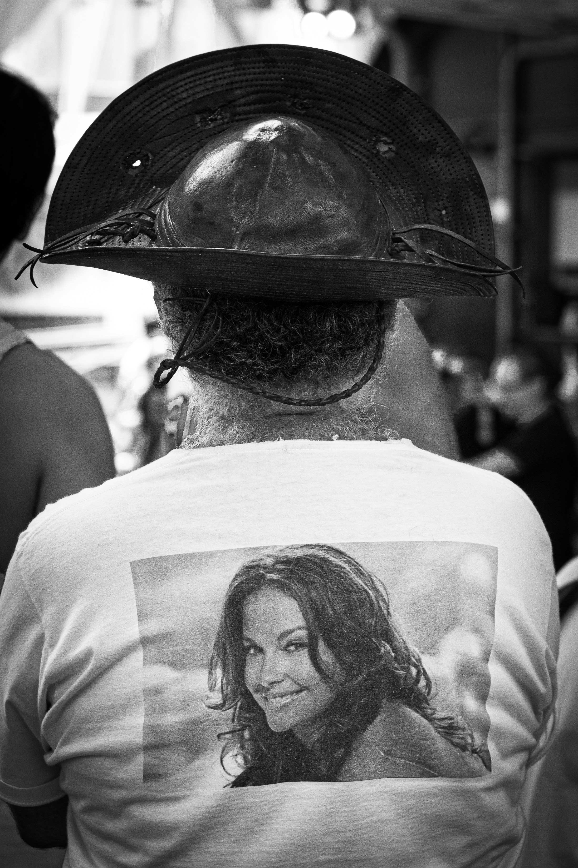 Portrait from the Back: A Tireless Moment Shared