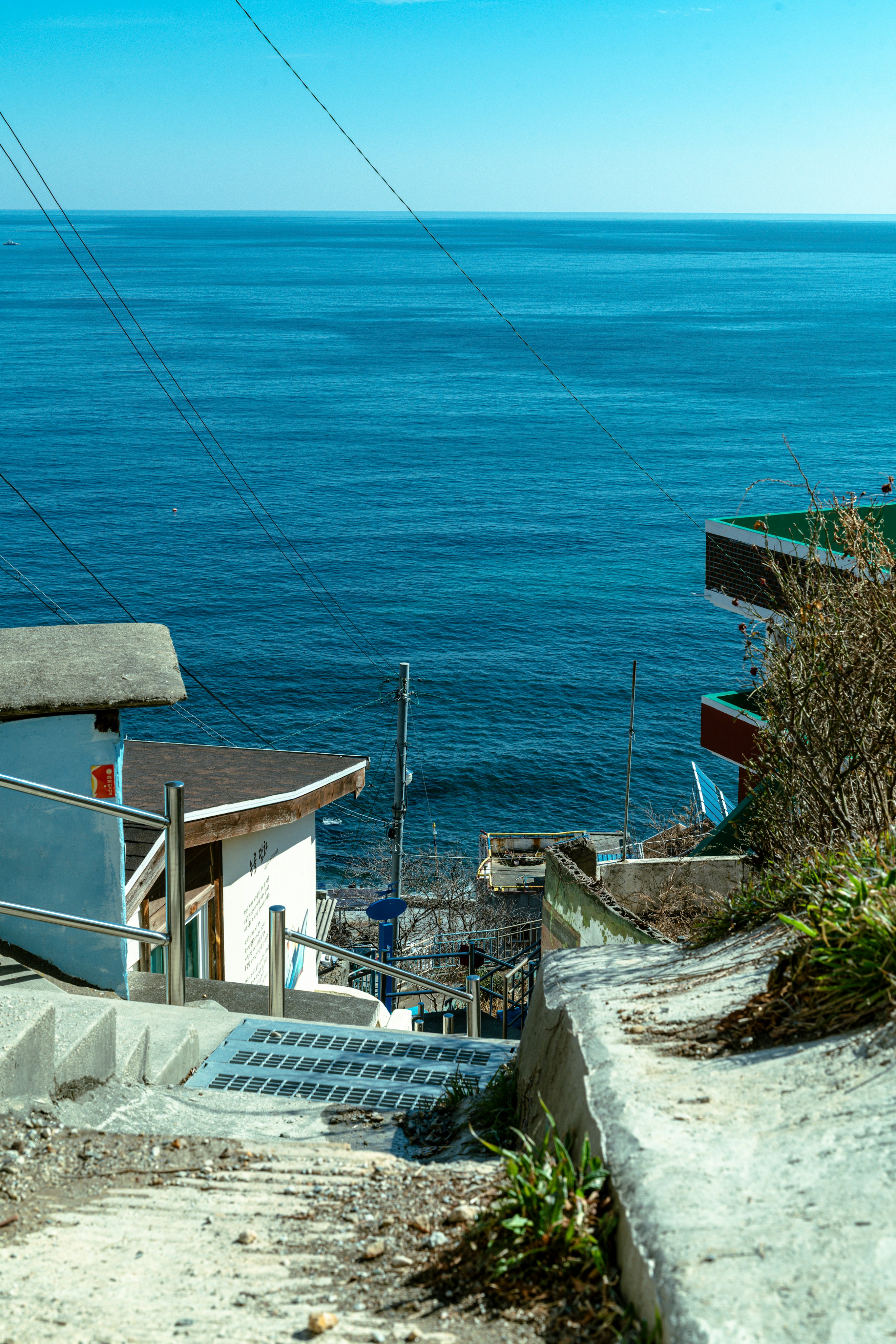 Clifftop Staircase to the Ocean
