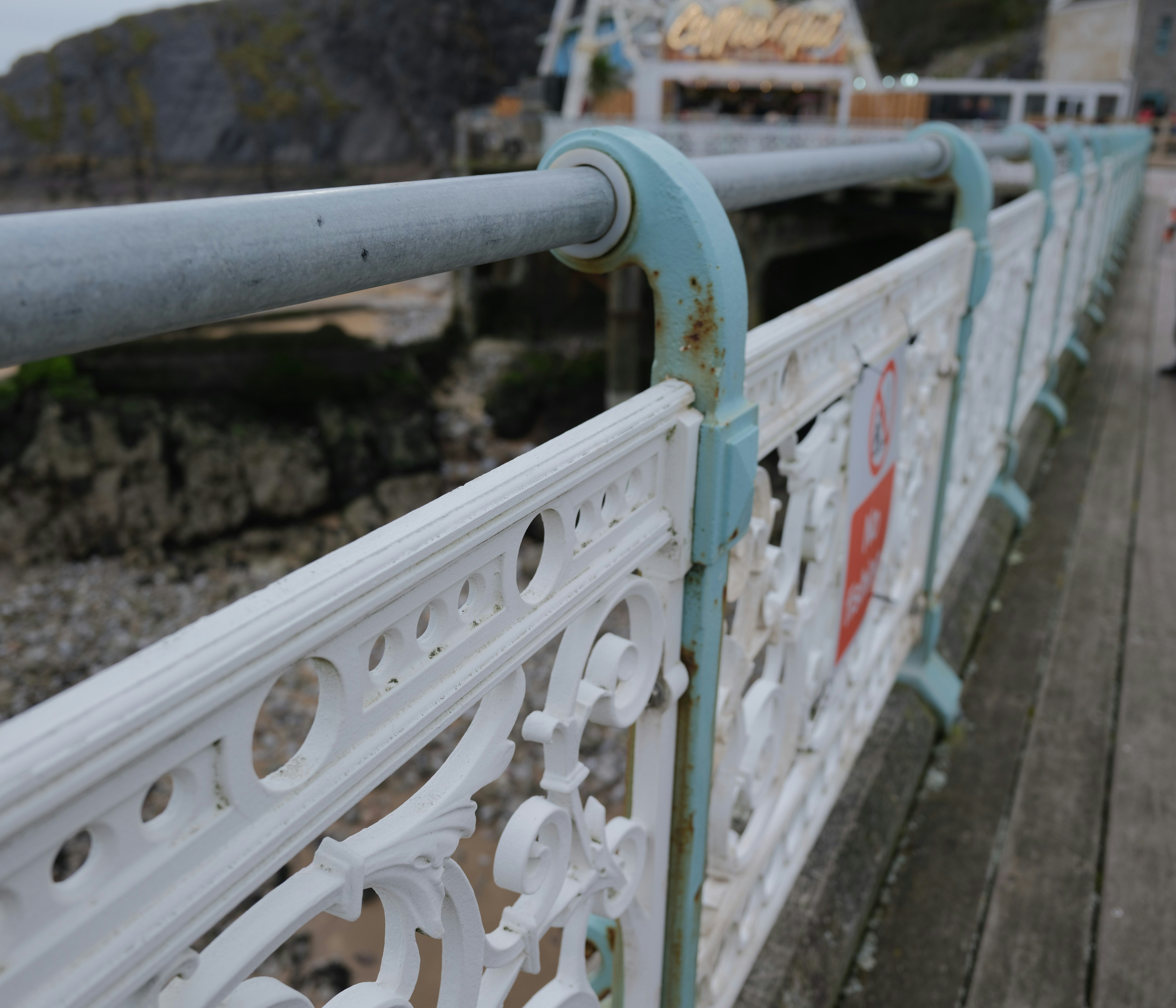Rust and Rail: A Quiet Walk Along an Ornate Bridge