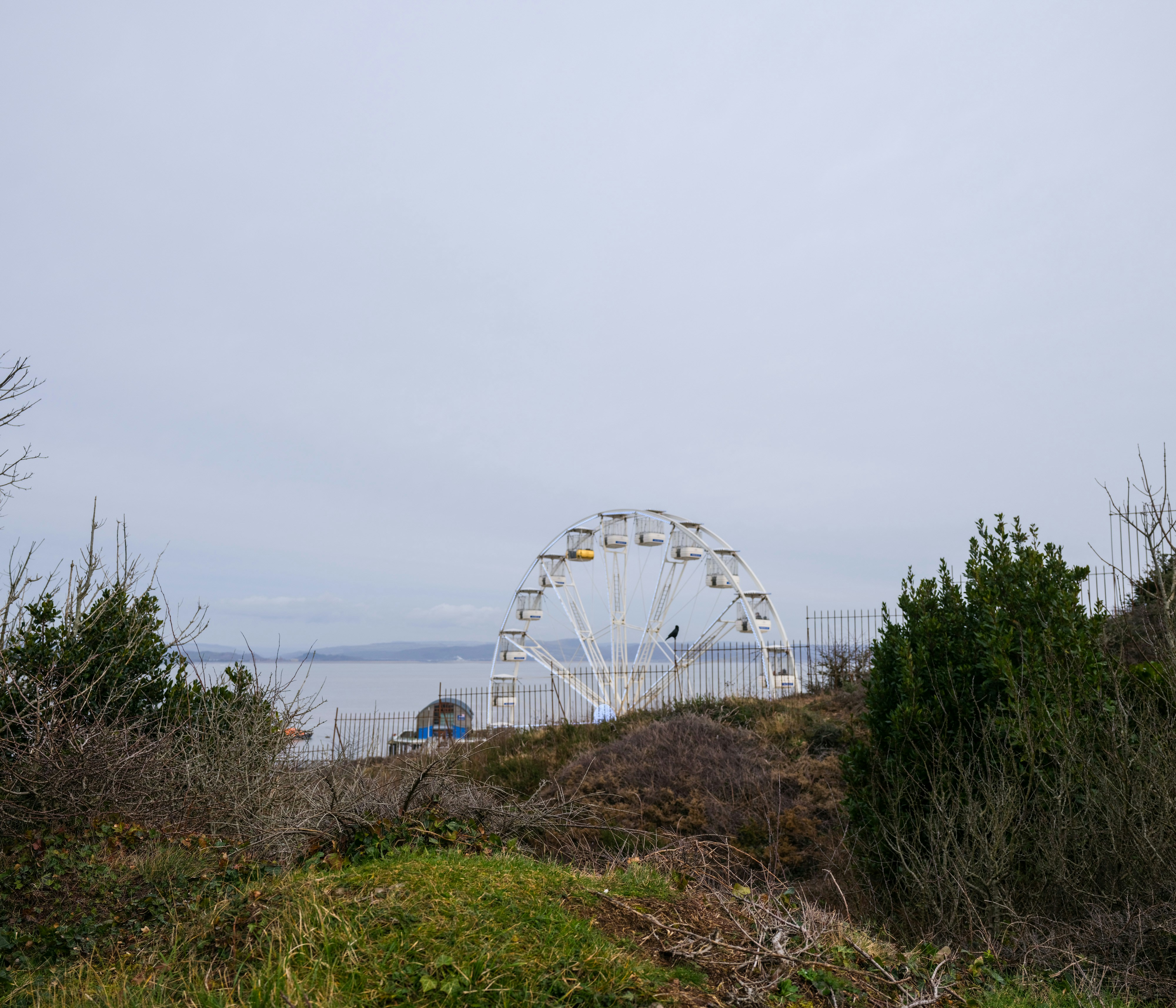 Ferris Wheel on a Distant Gloomy Horizon