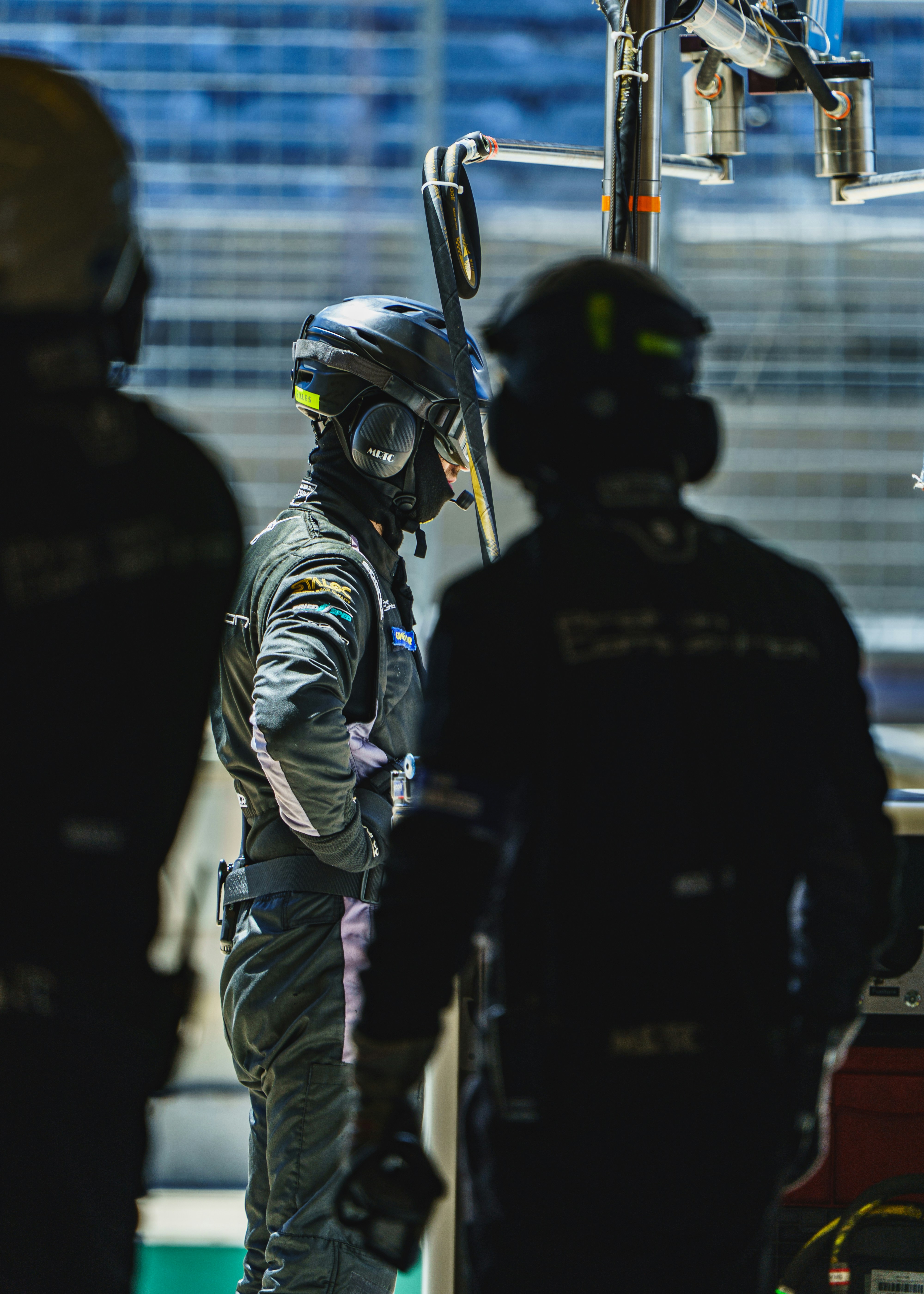 Focused in the Pit: A Technician in the Shadowed Pit Crew