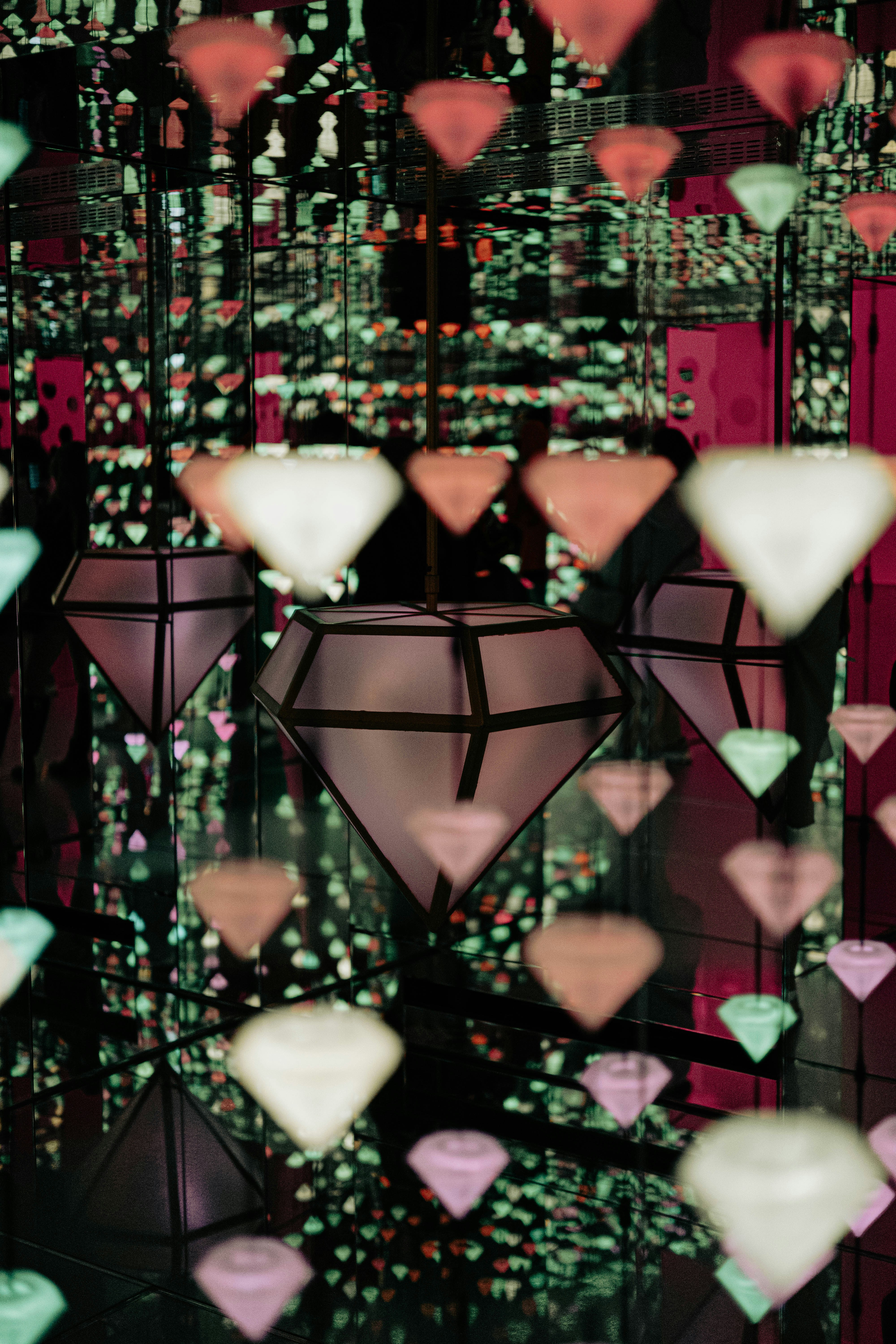 Prismatic Diamonds in a Hall of Mirrors