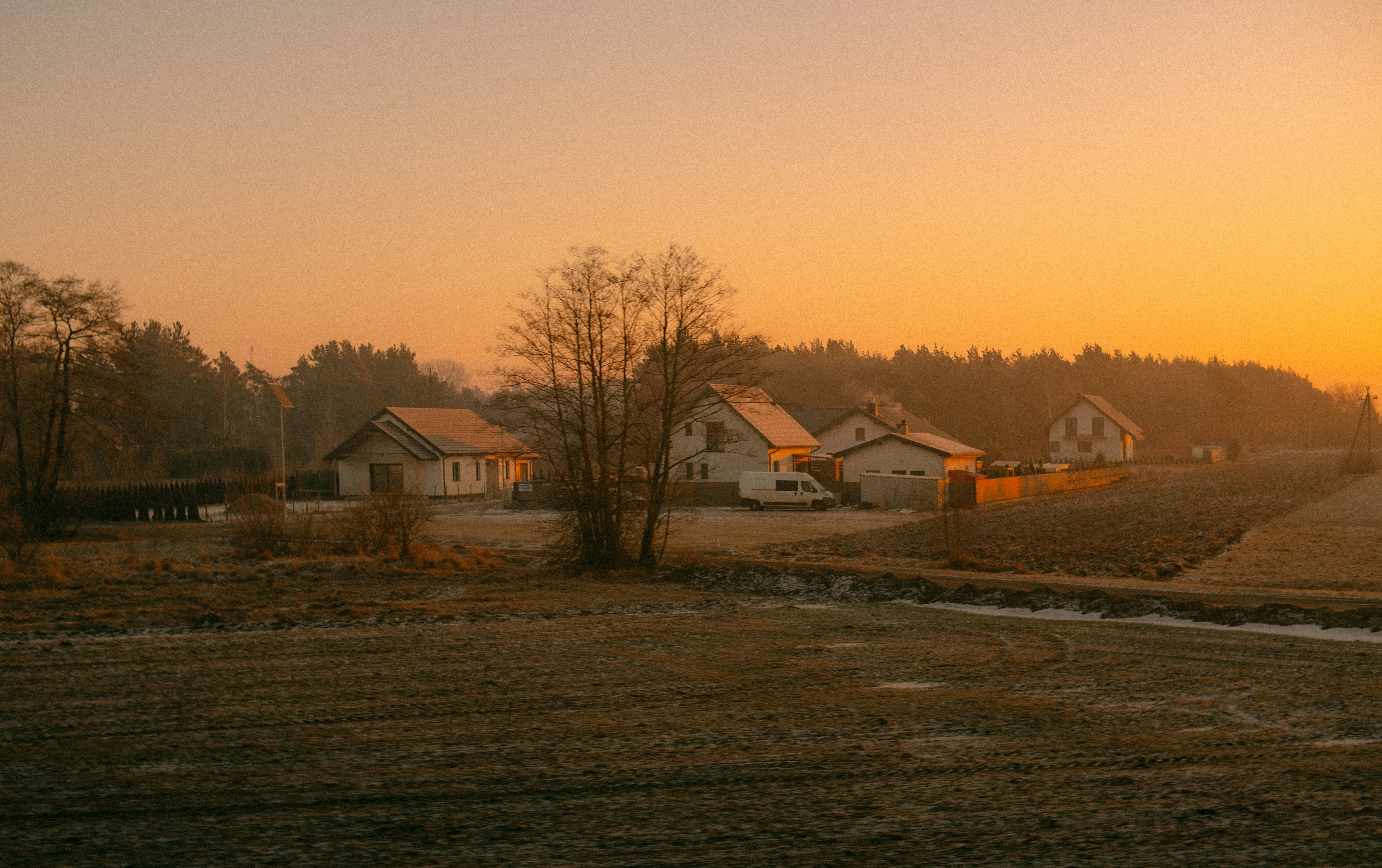 Golden Hour on the Quiet Row