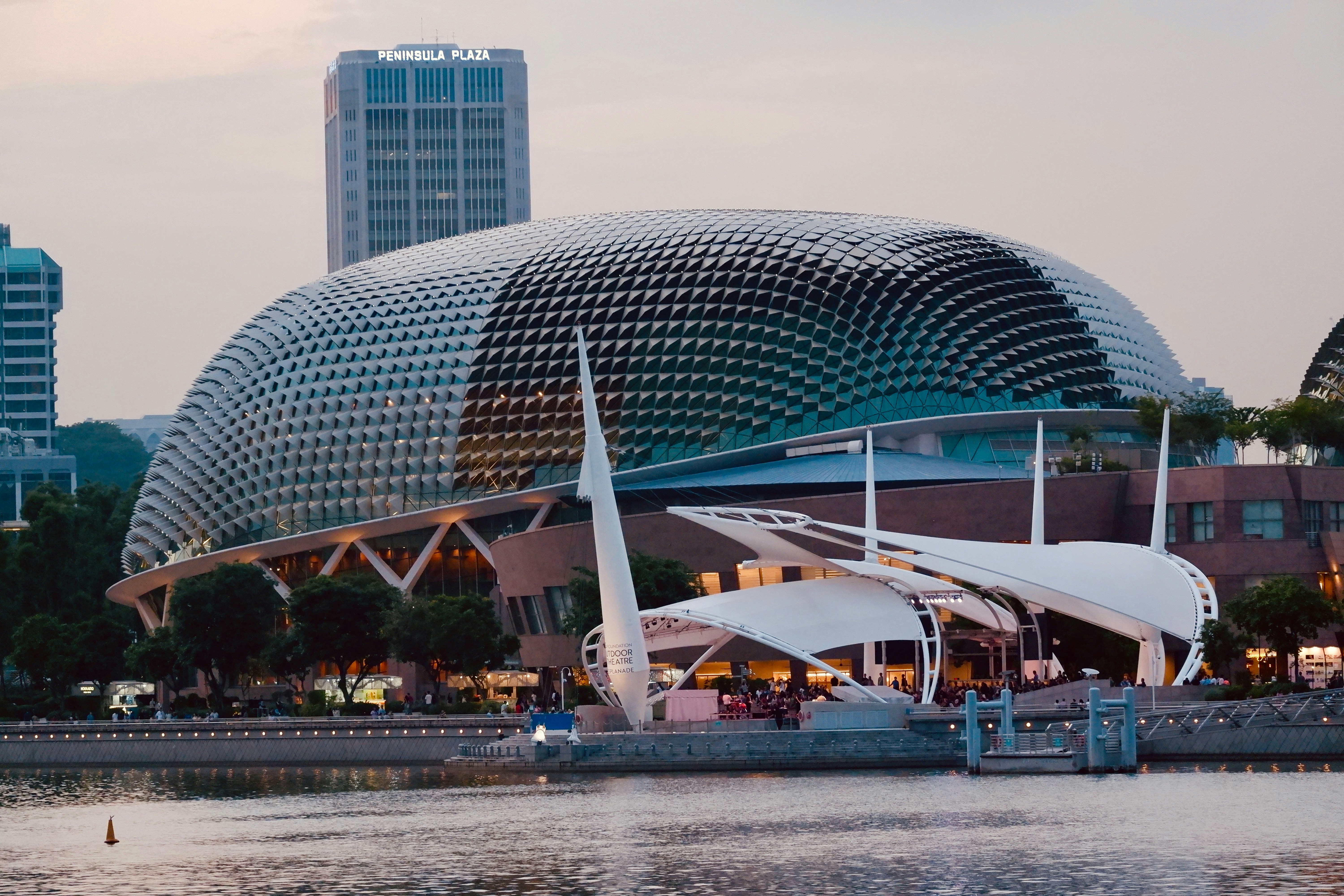 The Waterfront Dome and Sculpted Canopy