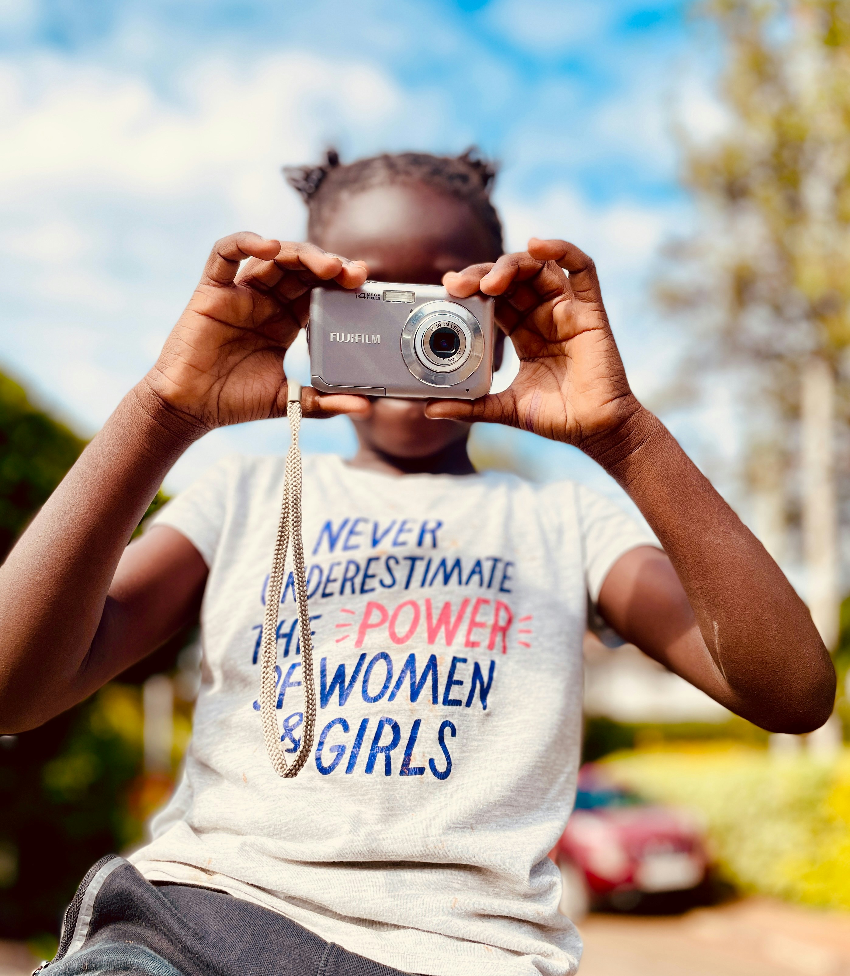 Portrait of a Young Photographer: Framing a World in Focus