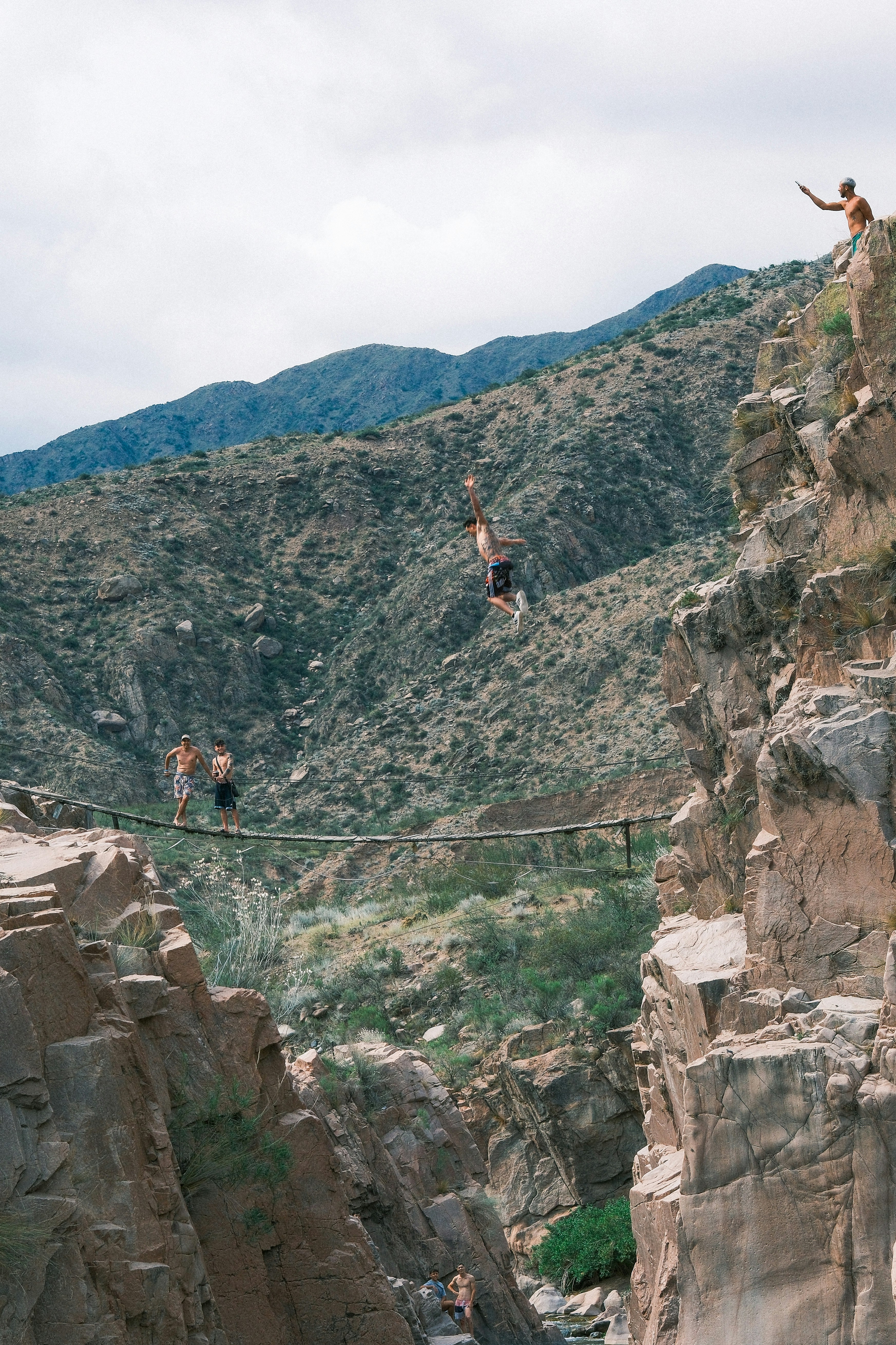 Leap of Coordination Across the Canyon