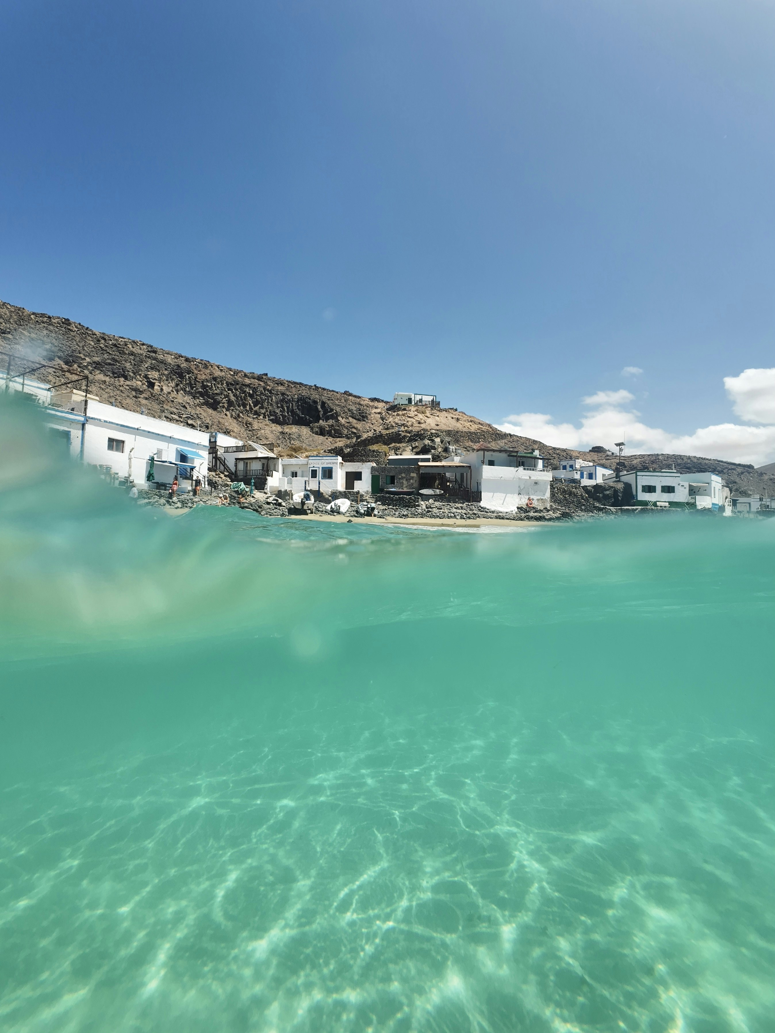 Looking though the wave