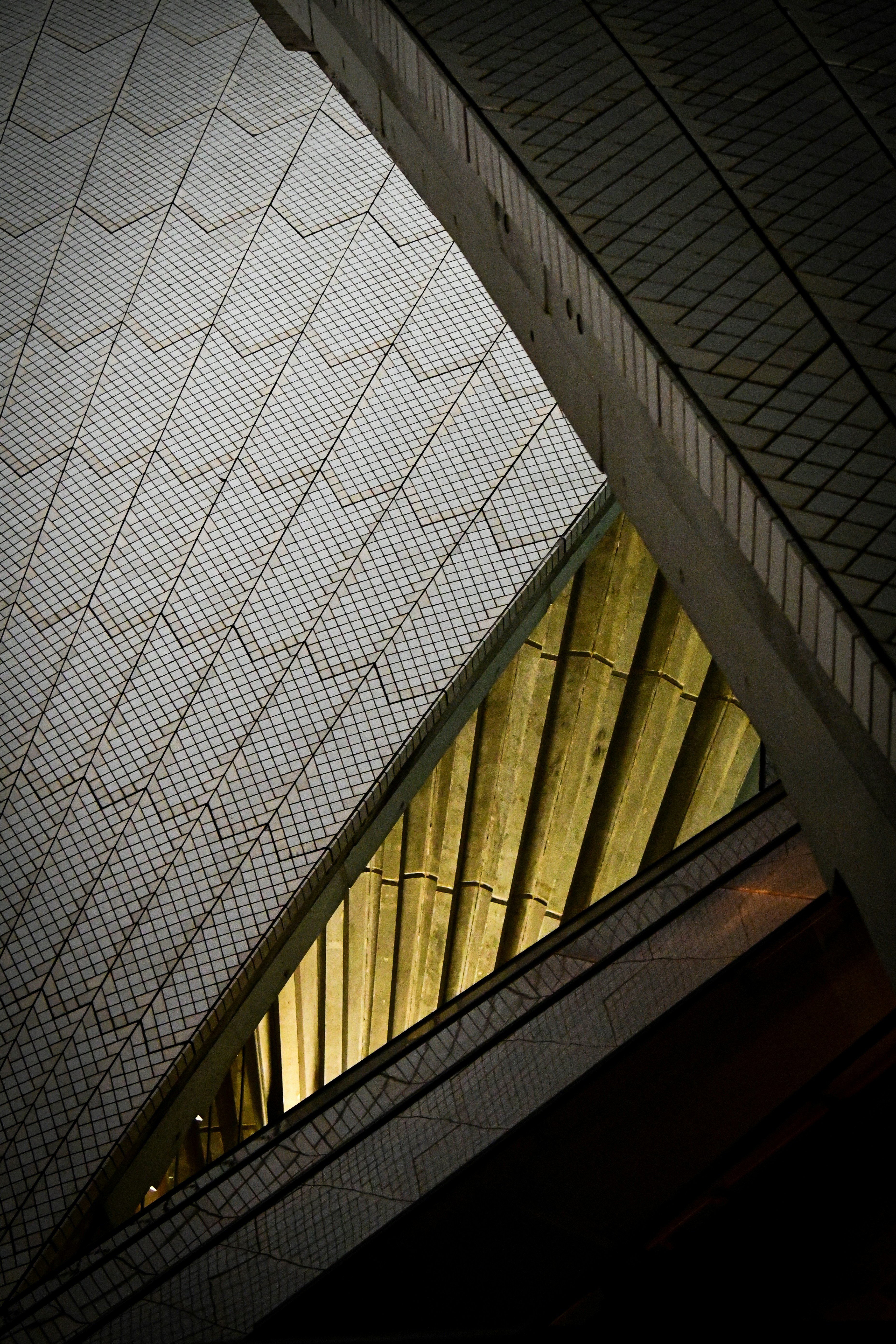 Curved Archways Framing Light: An Abstract Interior Study