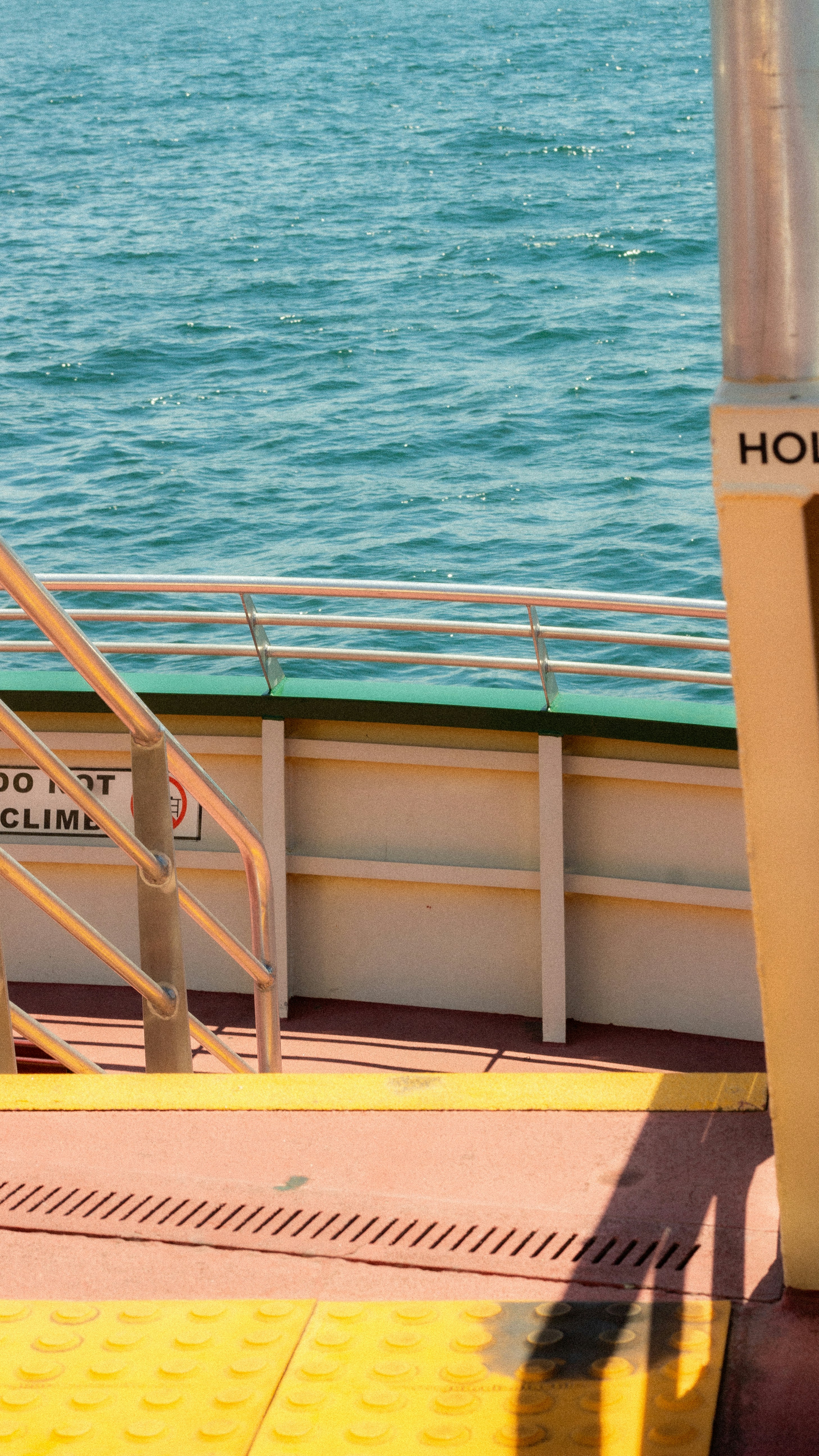 Deckside Helix: A Quiet Moment by the Sea