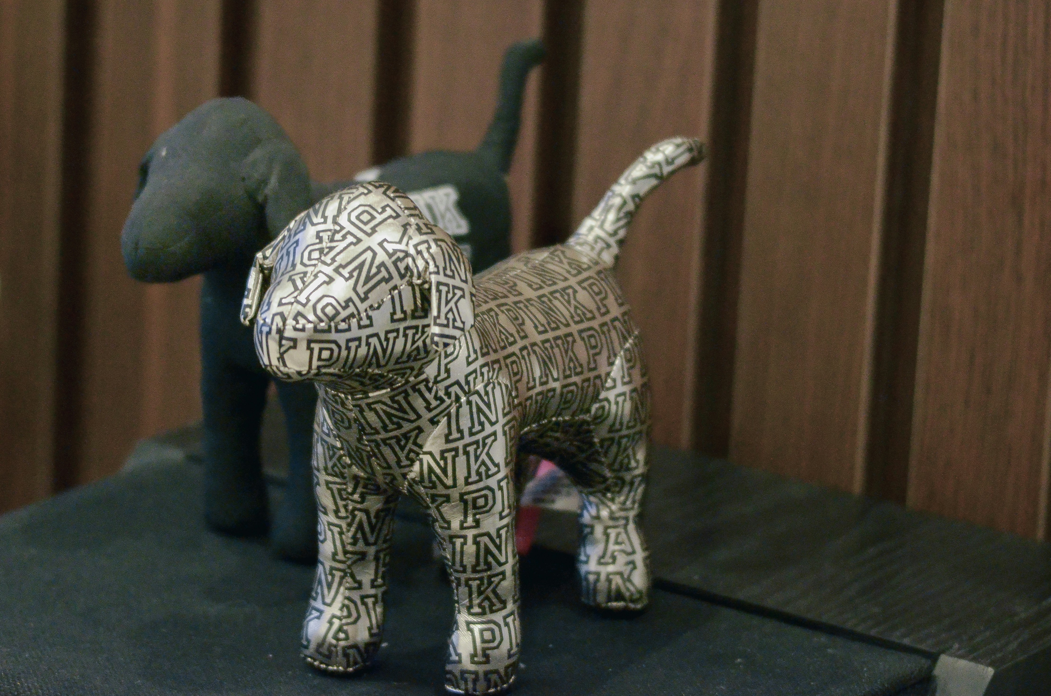 Patterned Plush Pony in a Minimal Studio Set