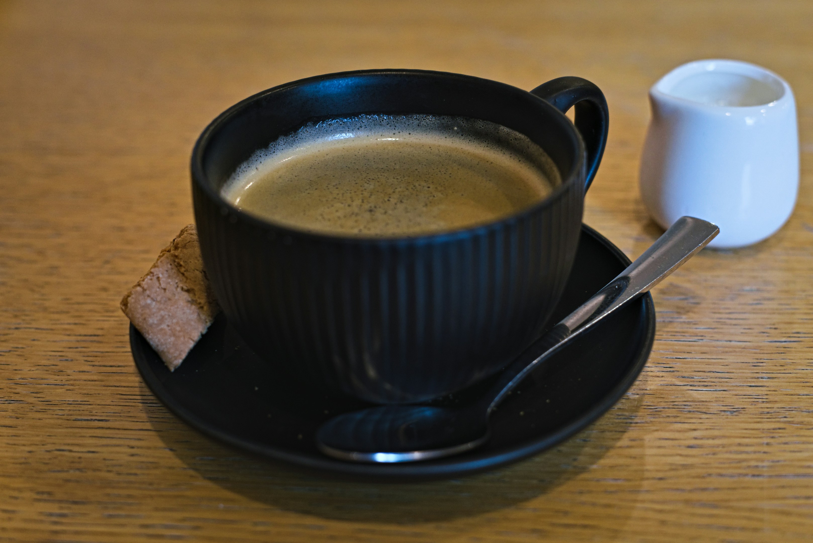 Dark Roast in a Quiet Café Moment