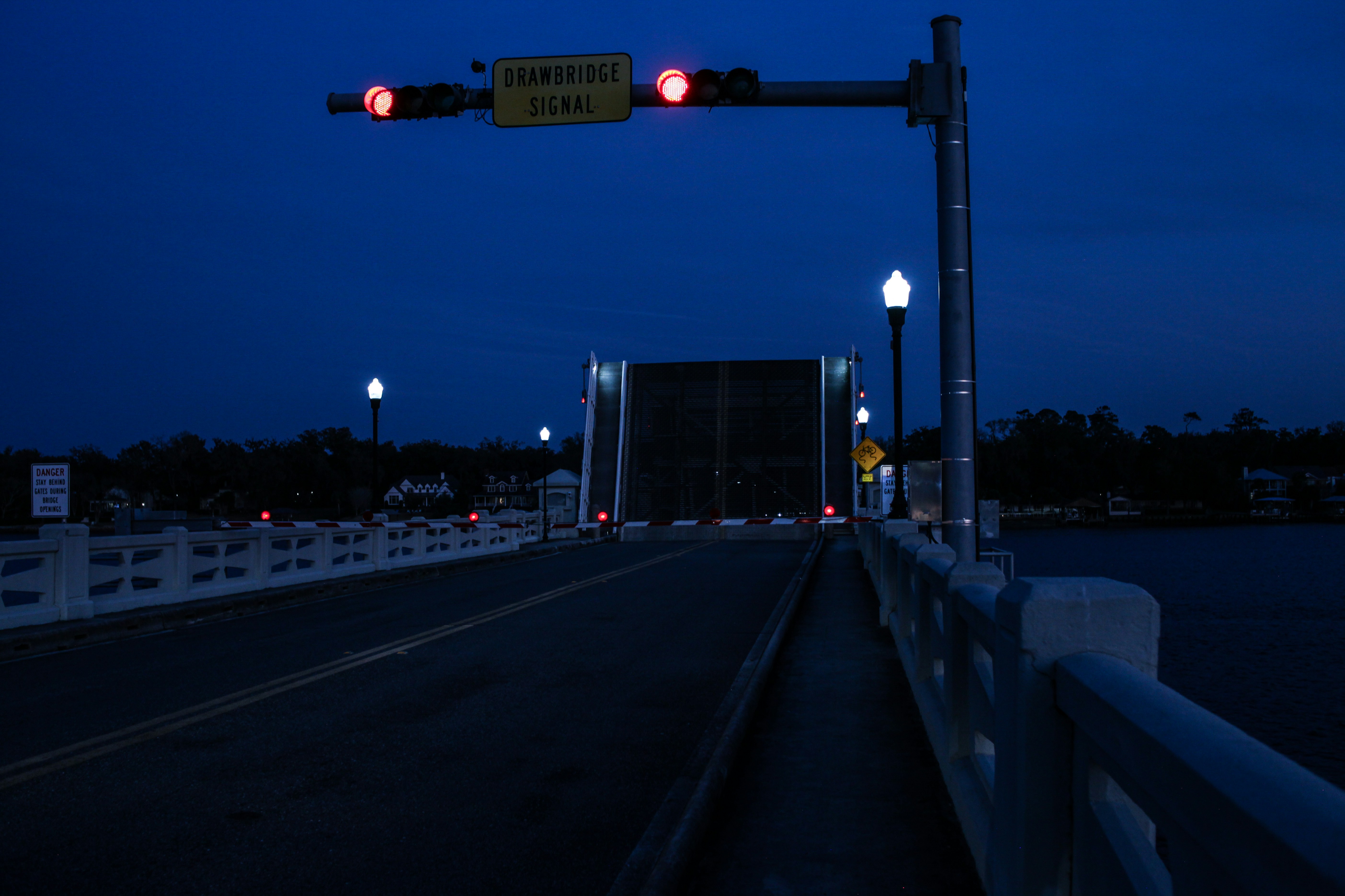 Blue Hour Bridge: A Quiet Return Across the River
