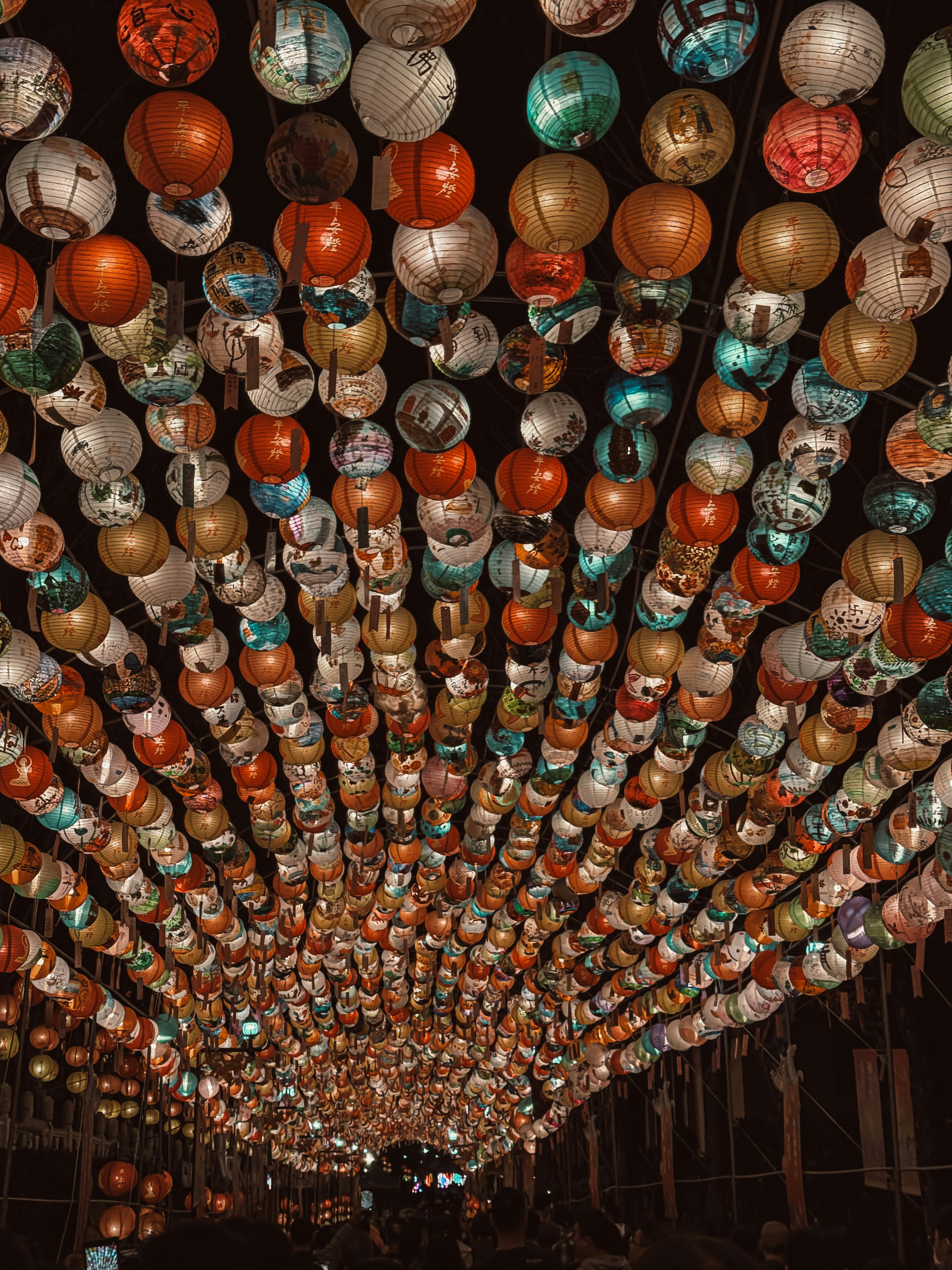 Lantern Cathedral: A Sea of Floating Orbs