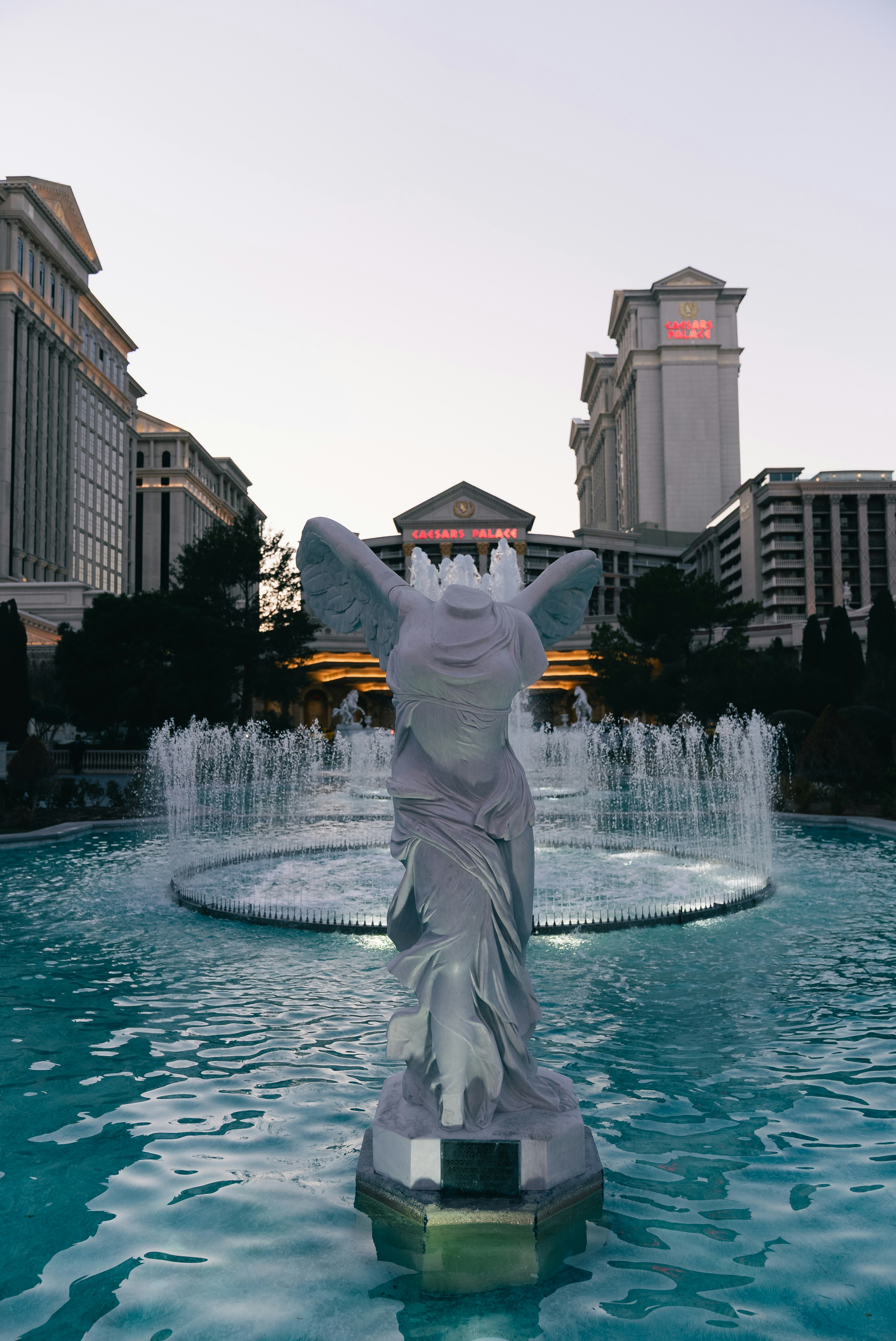 Angel of the Fountain at Caesar's Palace