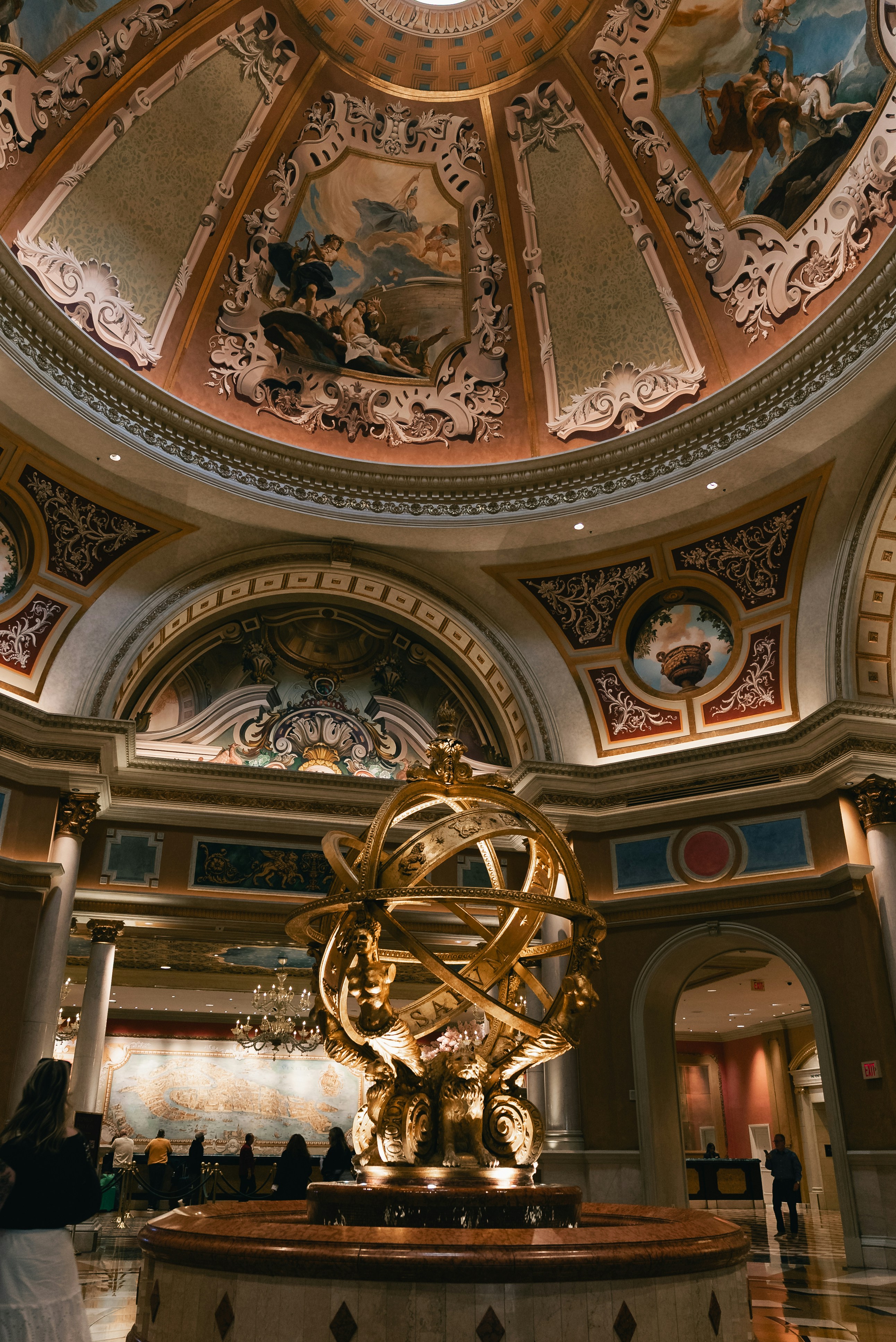 Celestial Sphere in a Grand Hall