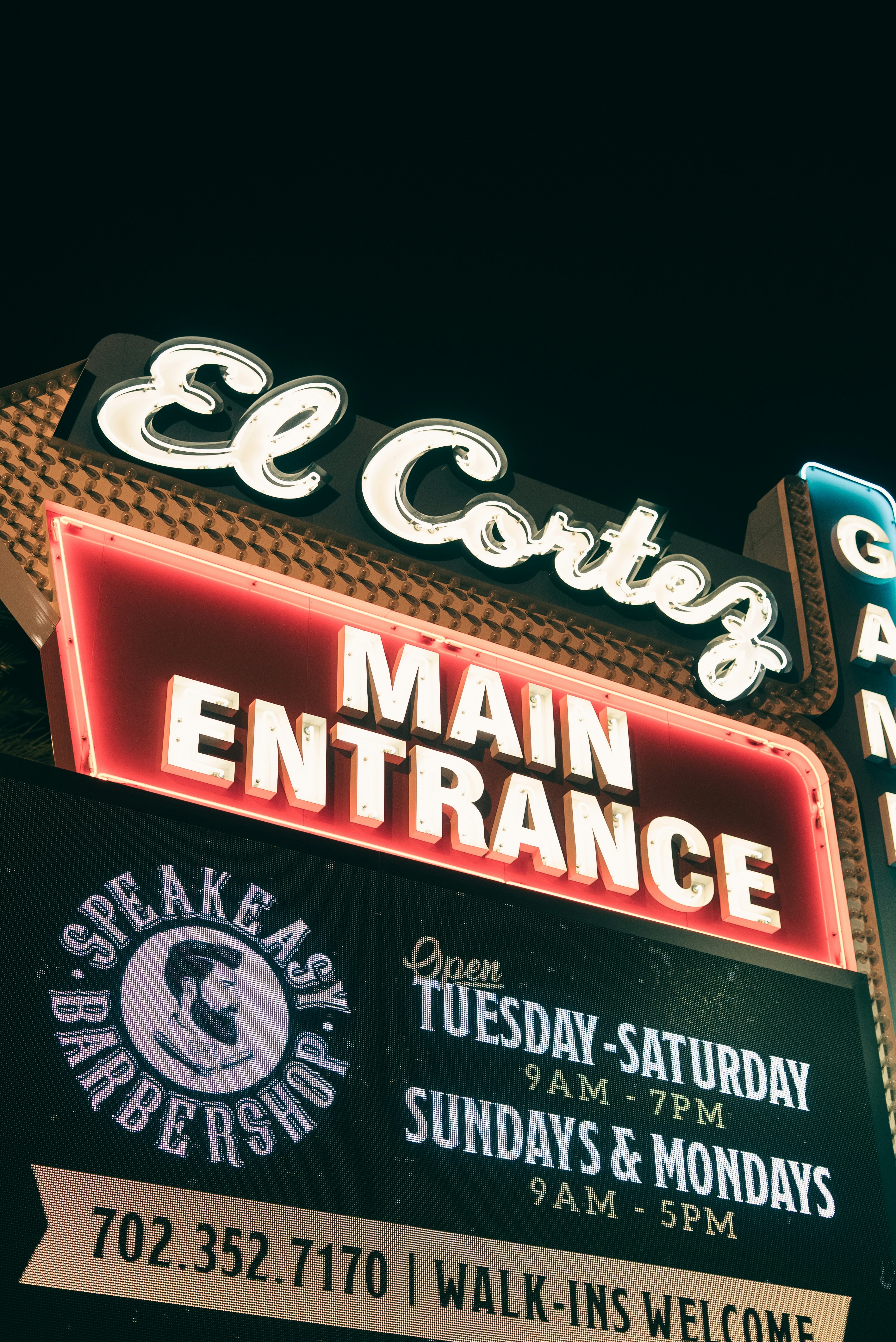 Neon Main Entrance Signover: A Retro Grill Night