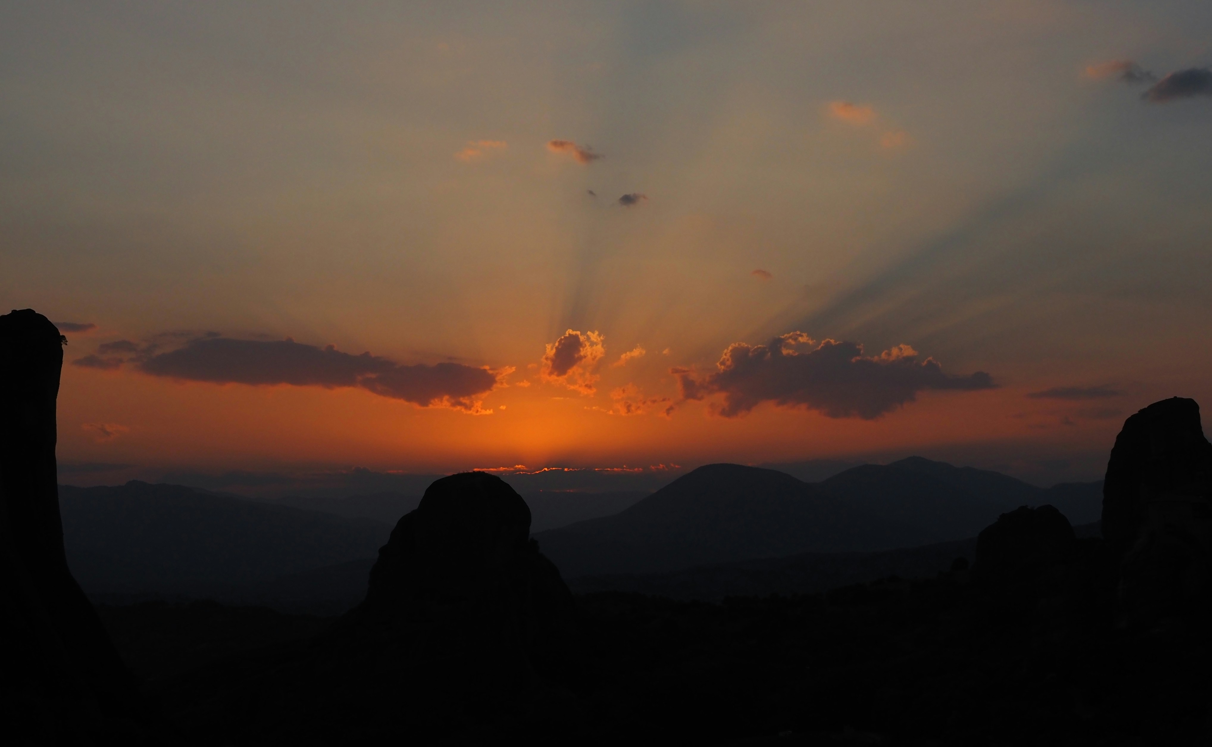 Dawn Over Silent Monoliths