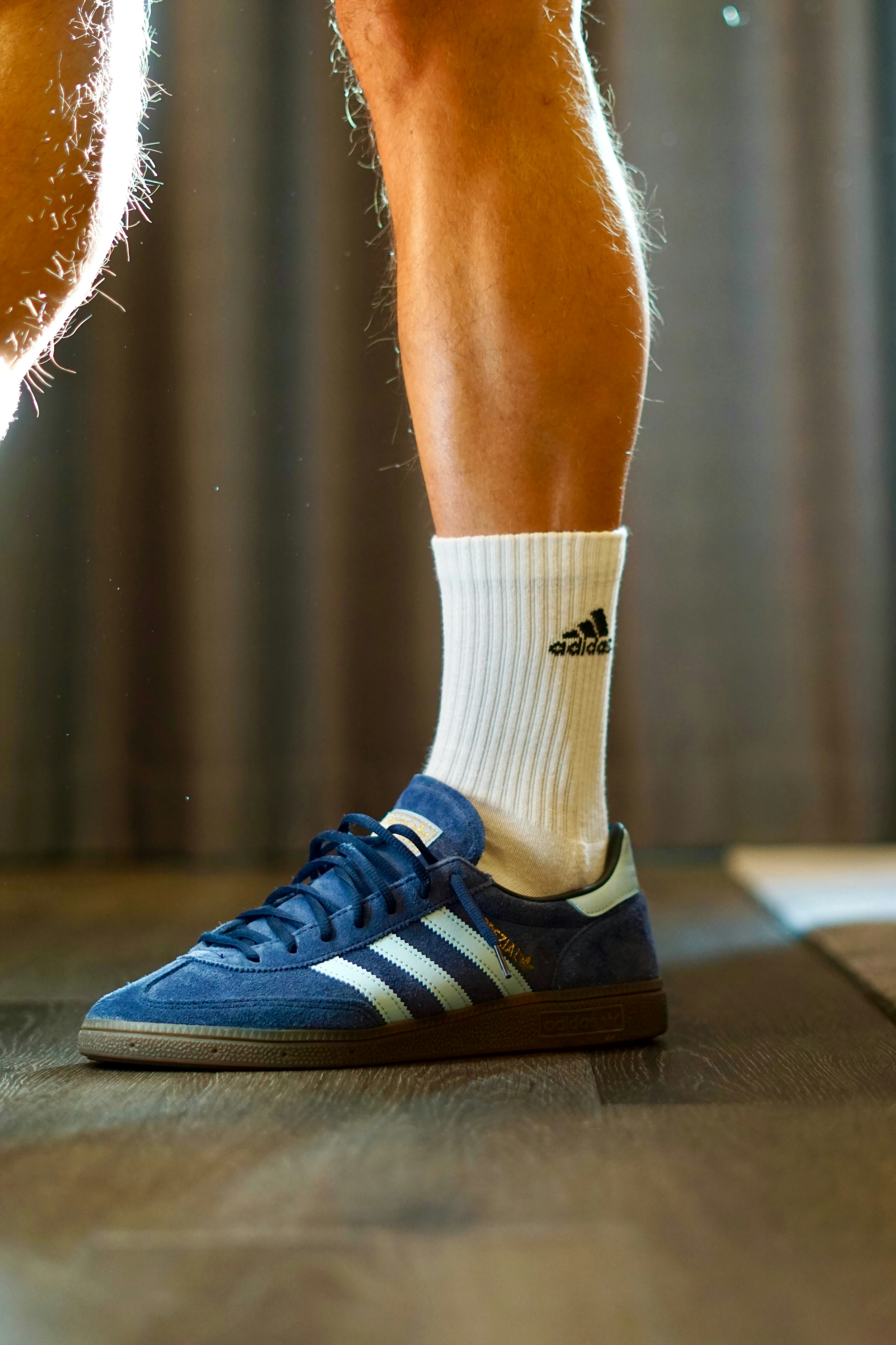 Blue Adidas Sneaker in Focus: A Sole-ful Step