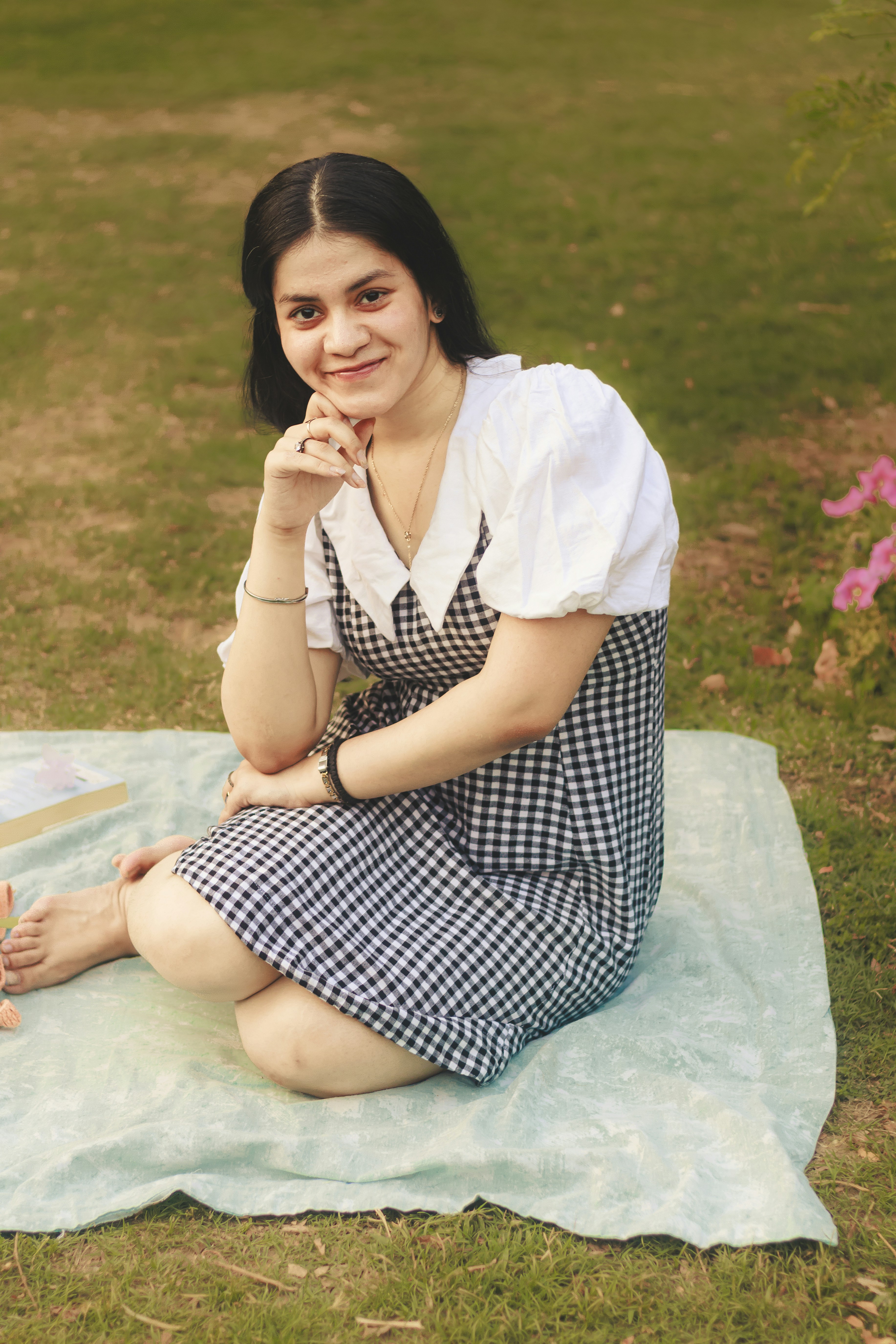 Quiet Confidence in a Picnic Portrait