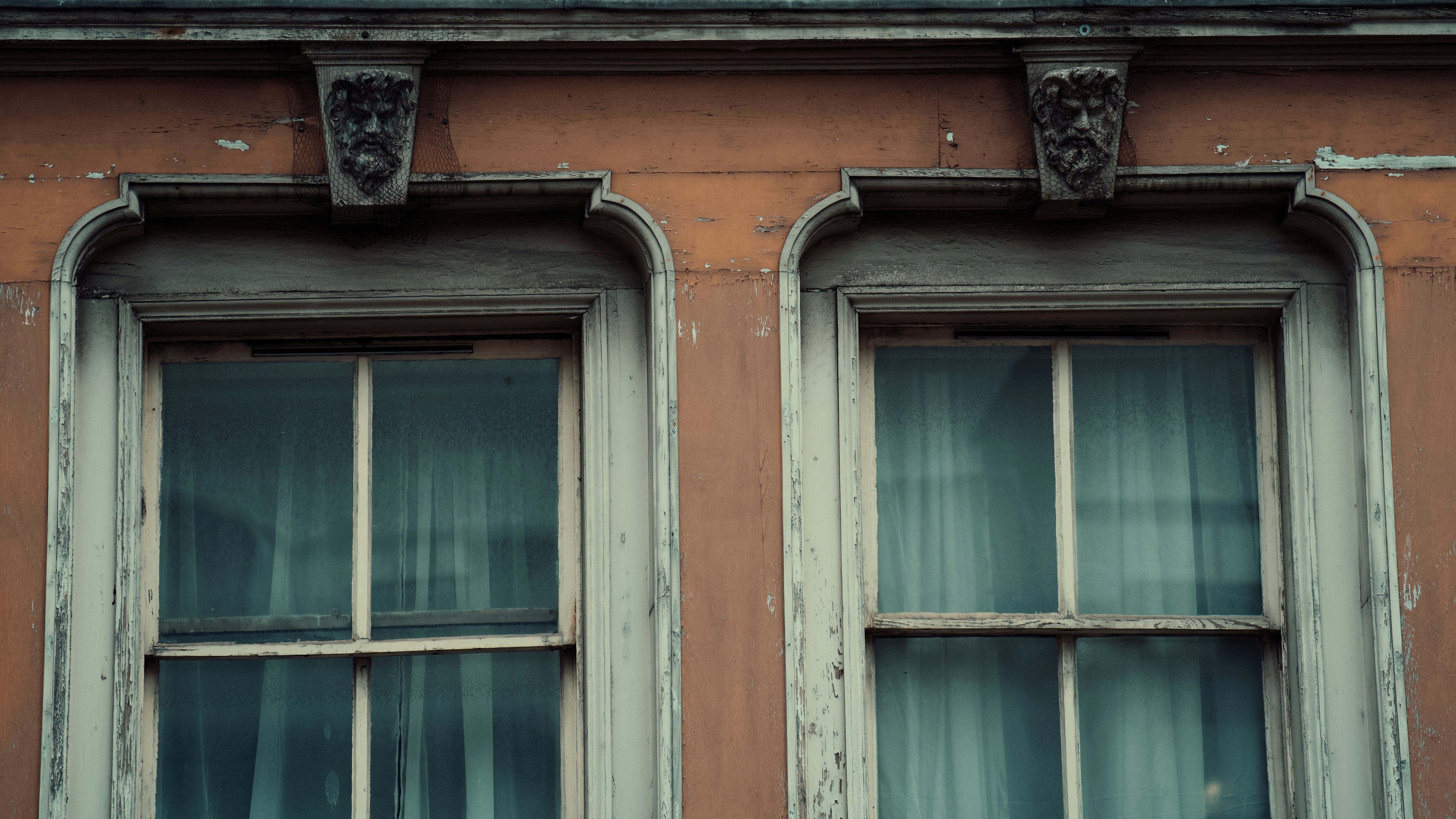 Rustic Facades and Symmetrical Windows