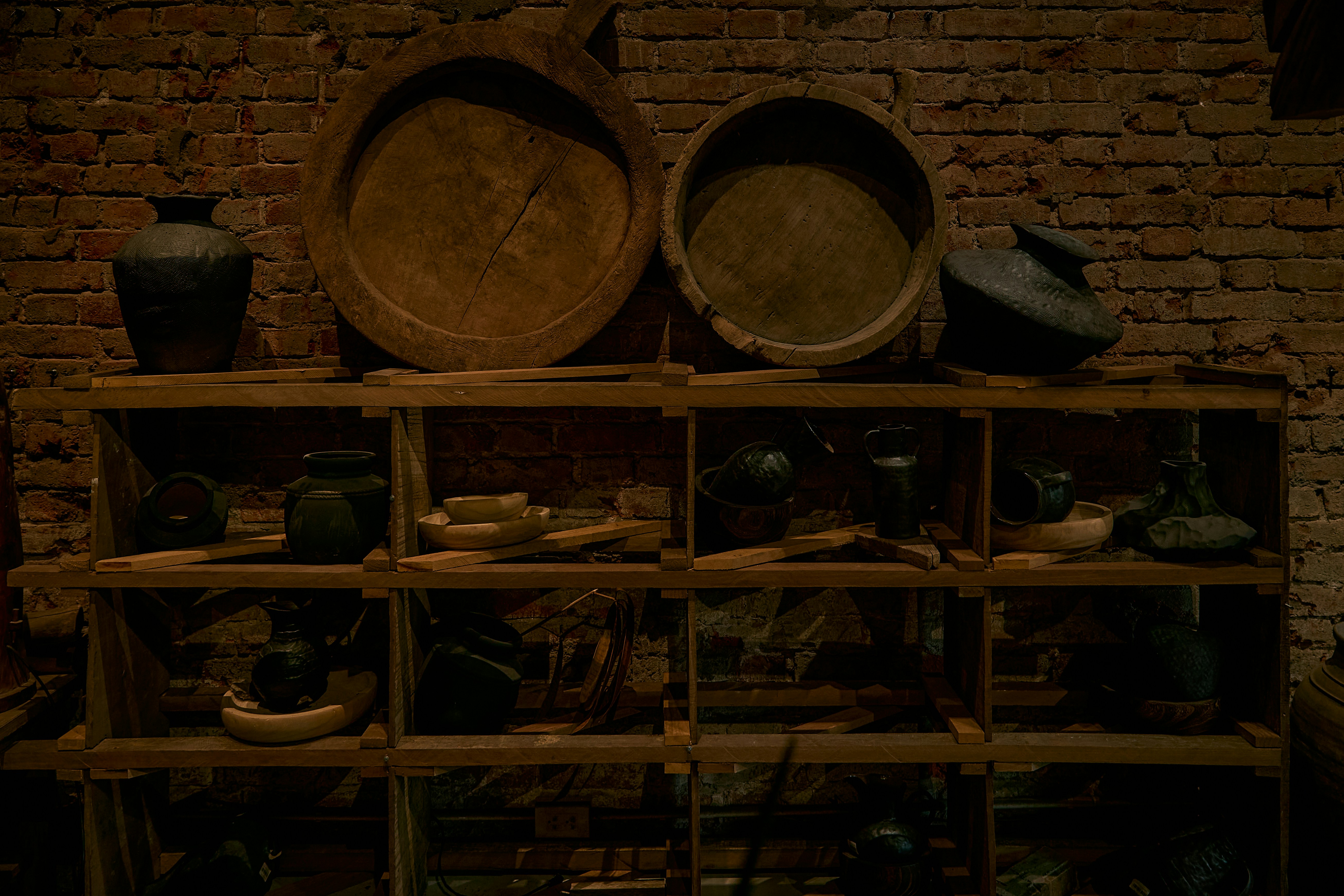 Dim Ceramics in a Vintage Stillroom