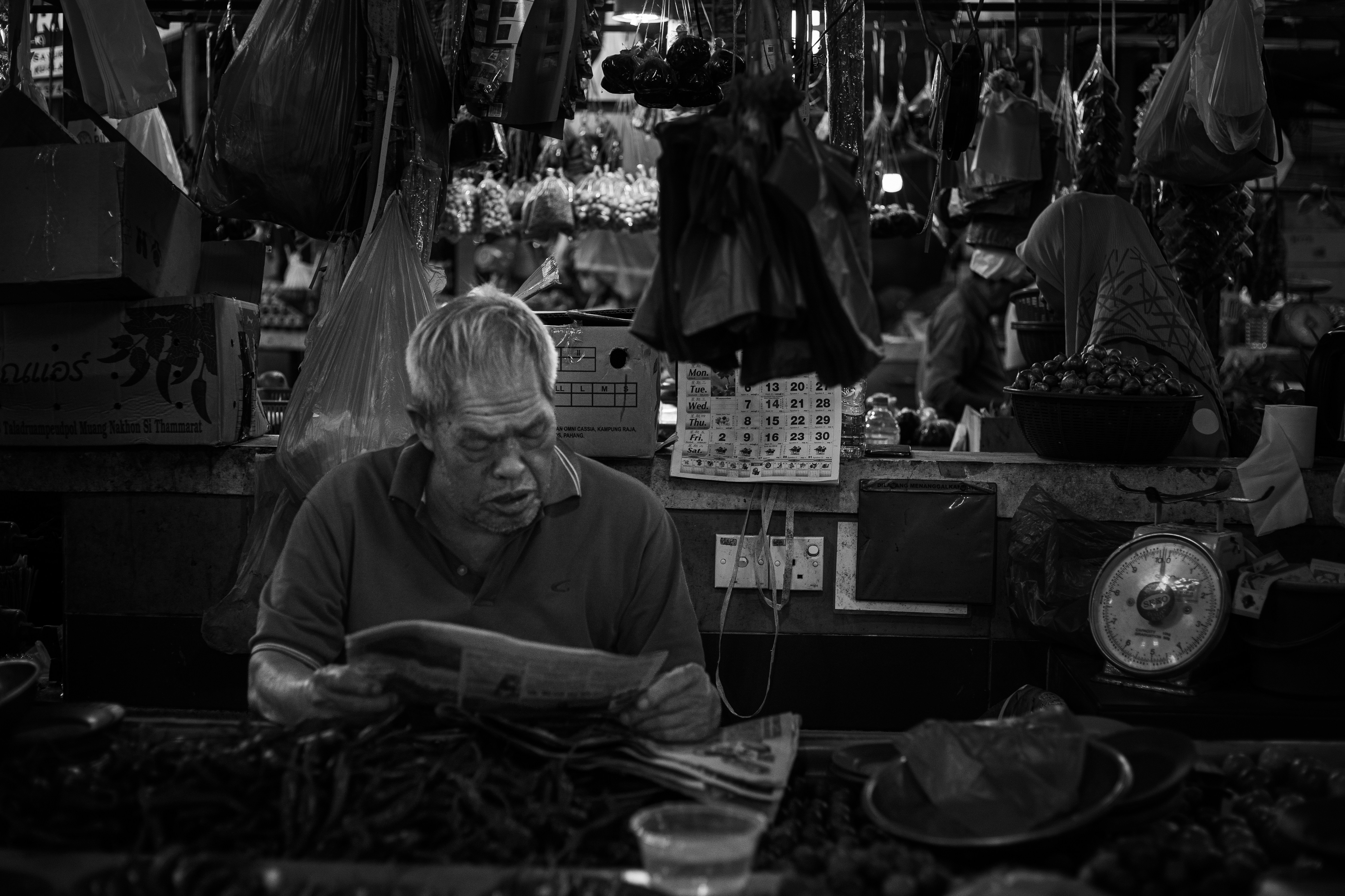 Whispered News at the Market Table