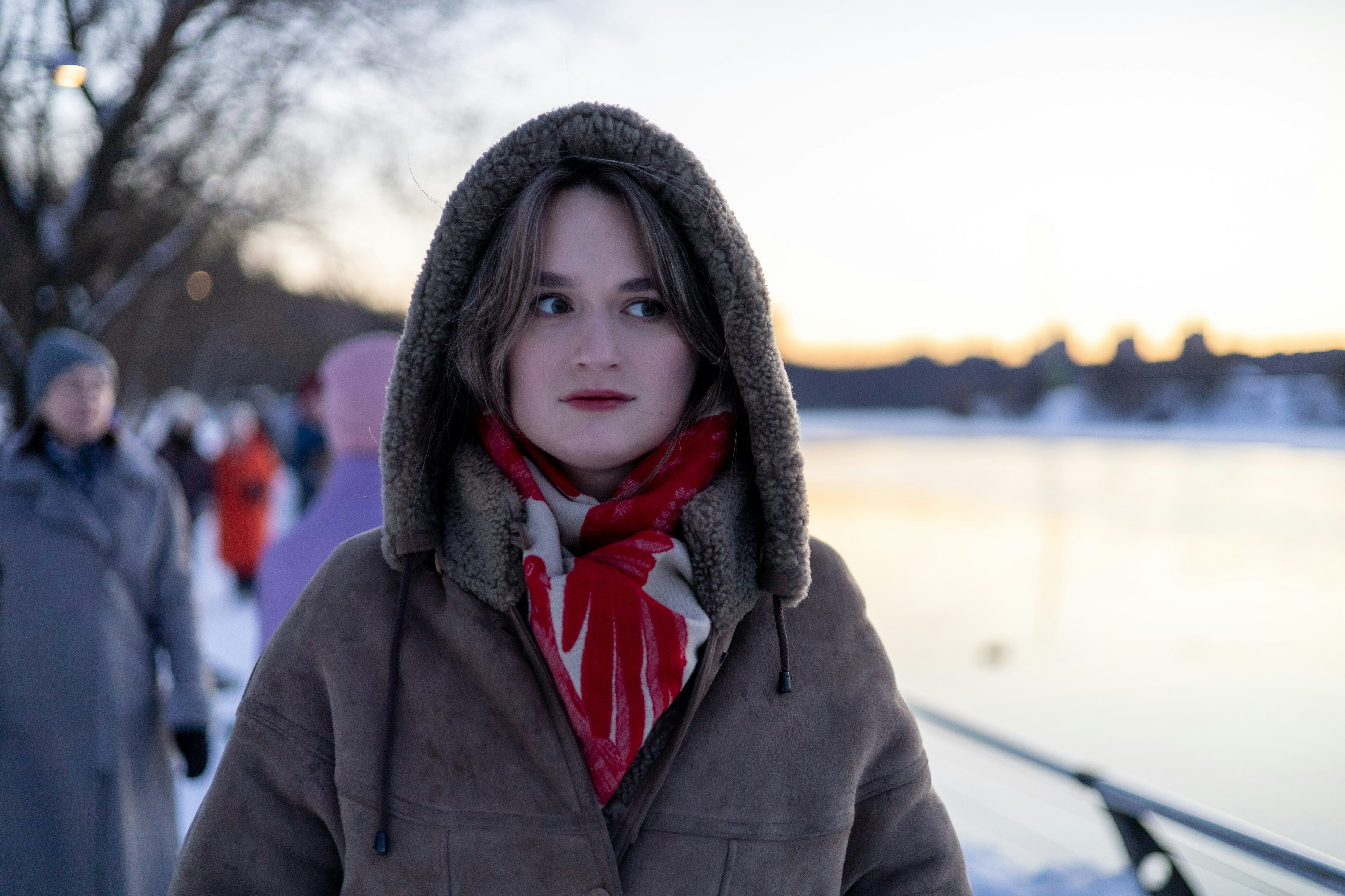 Winter Quiet: A Portrait in Soft Evening Light