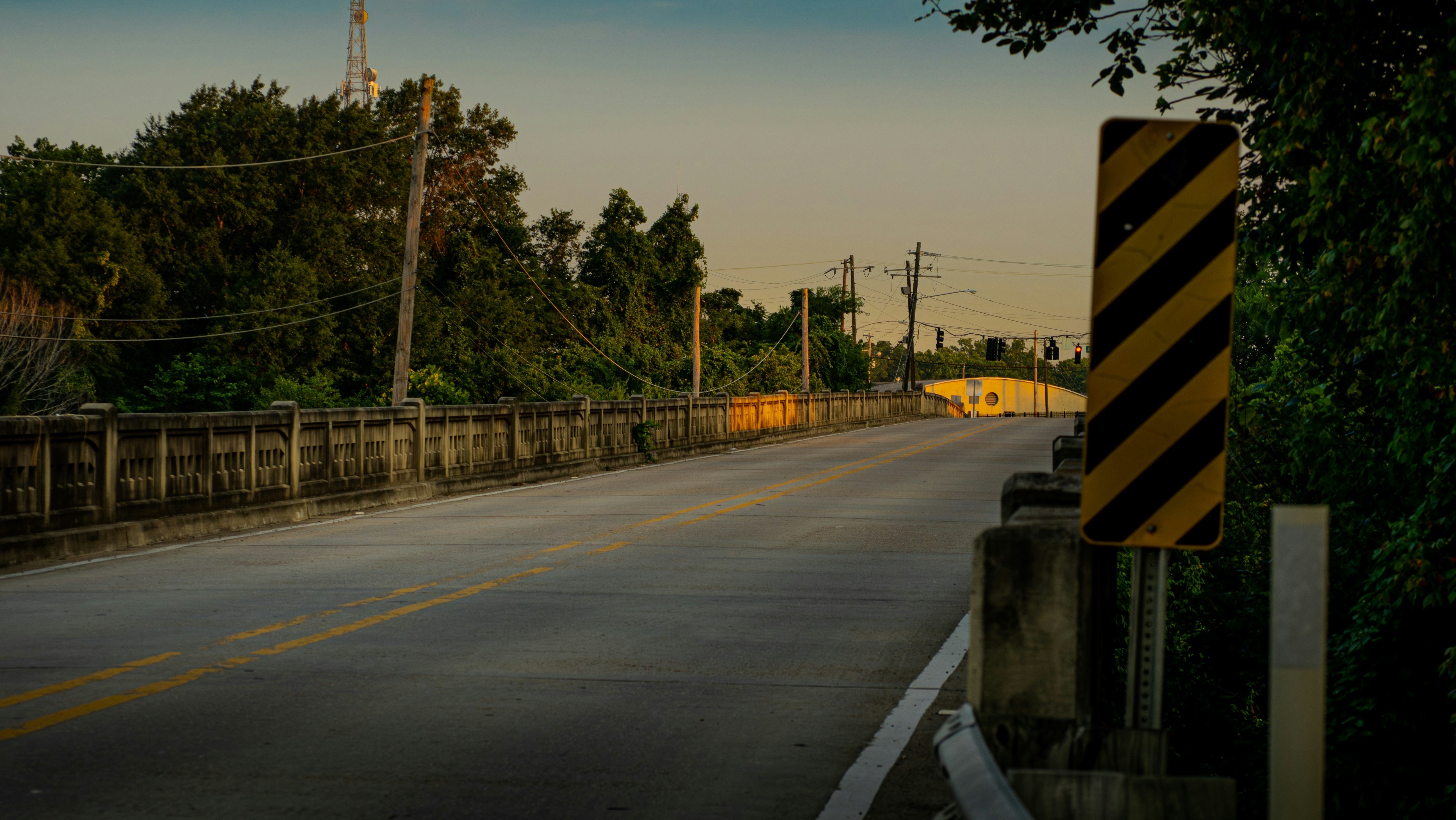 Quiet Road to a Distant Bridge