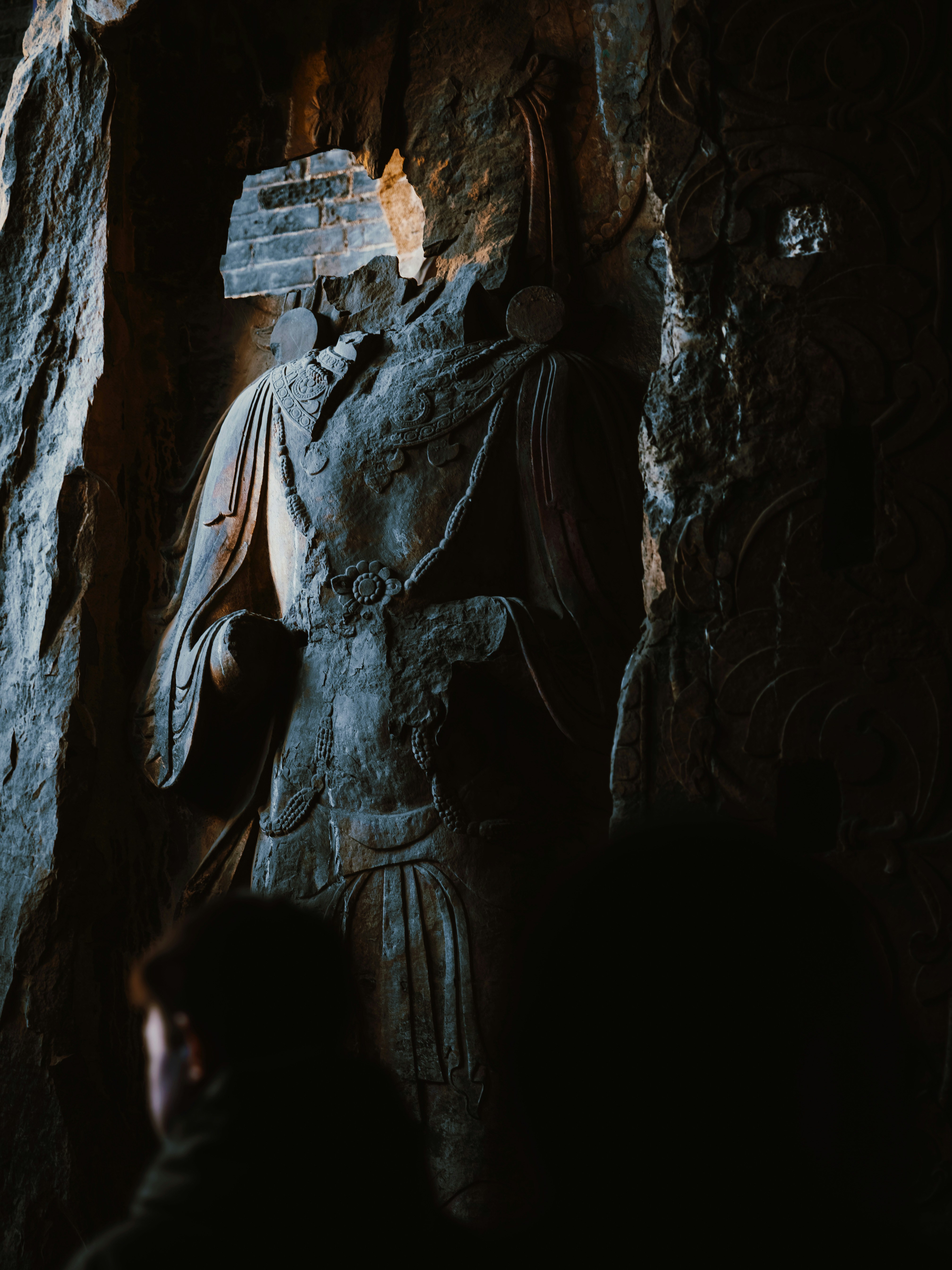 Whispered Stone Guardian in Half-Light