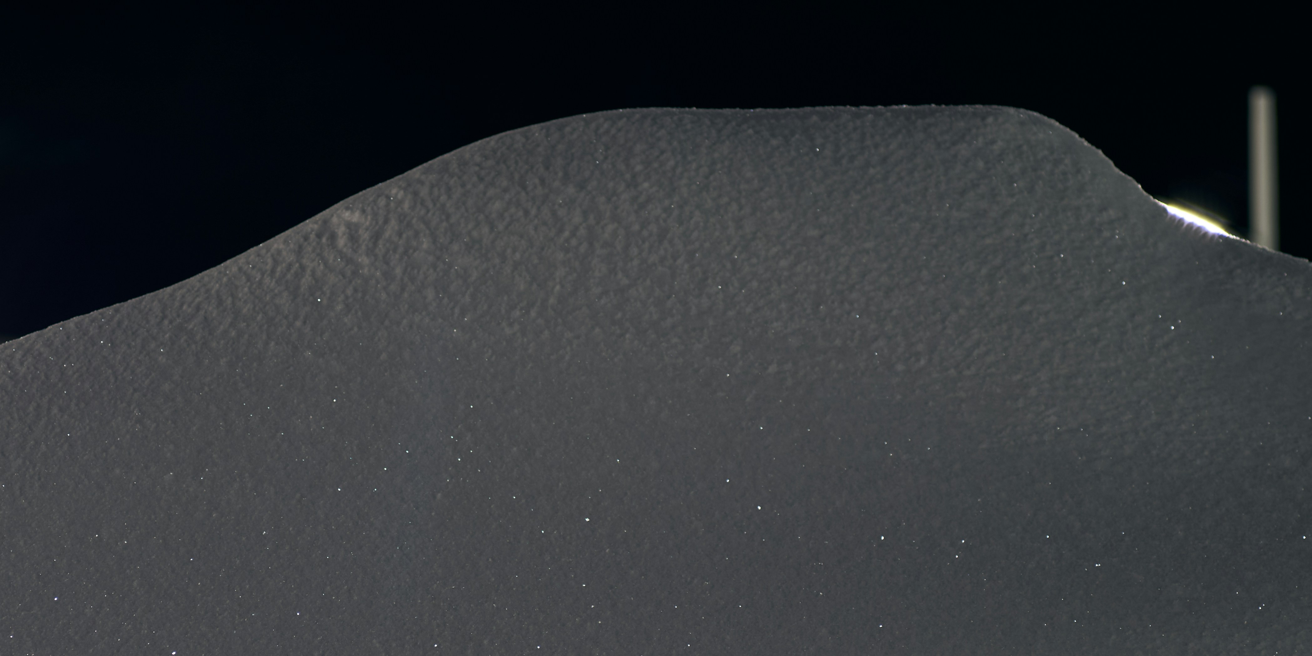 Tide-shaped Dunes Under Night Sky