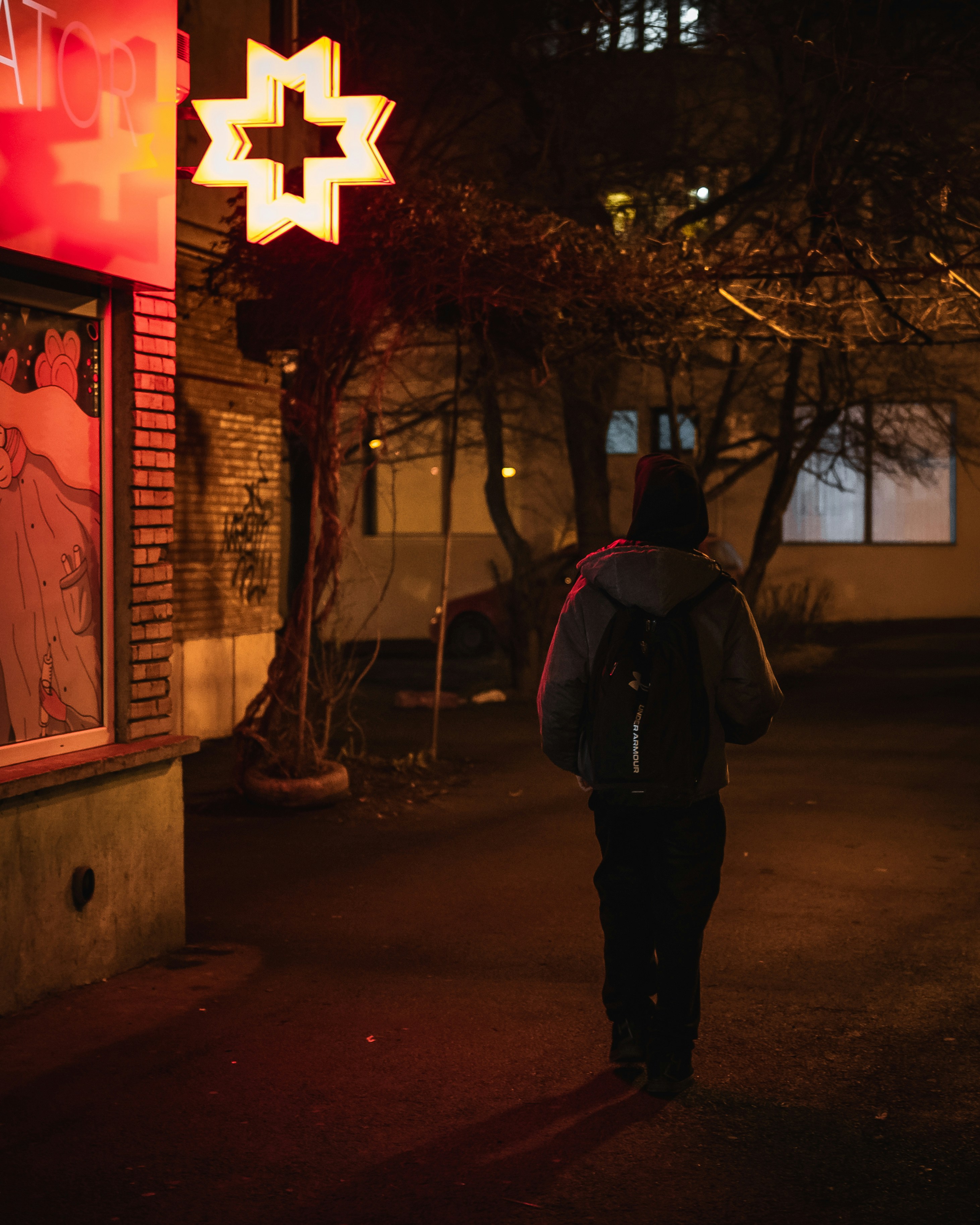 Night Run to the Neon Cross