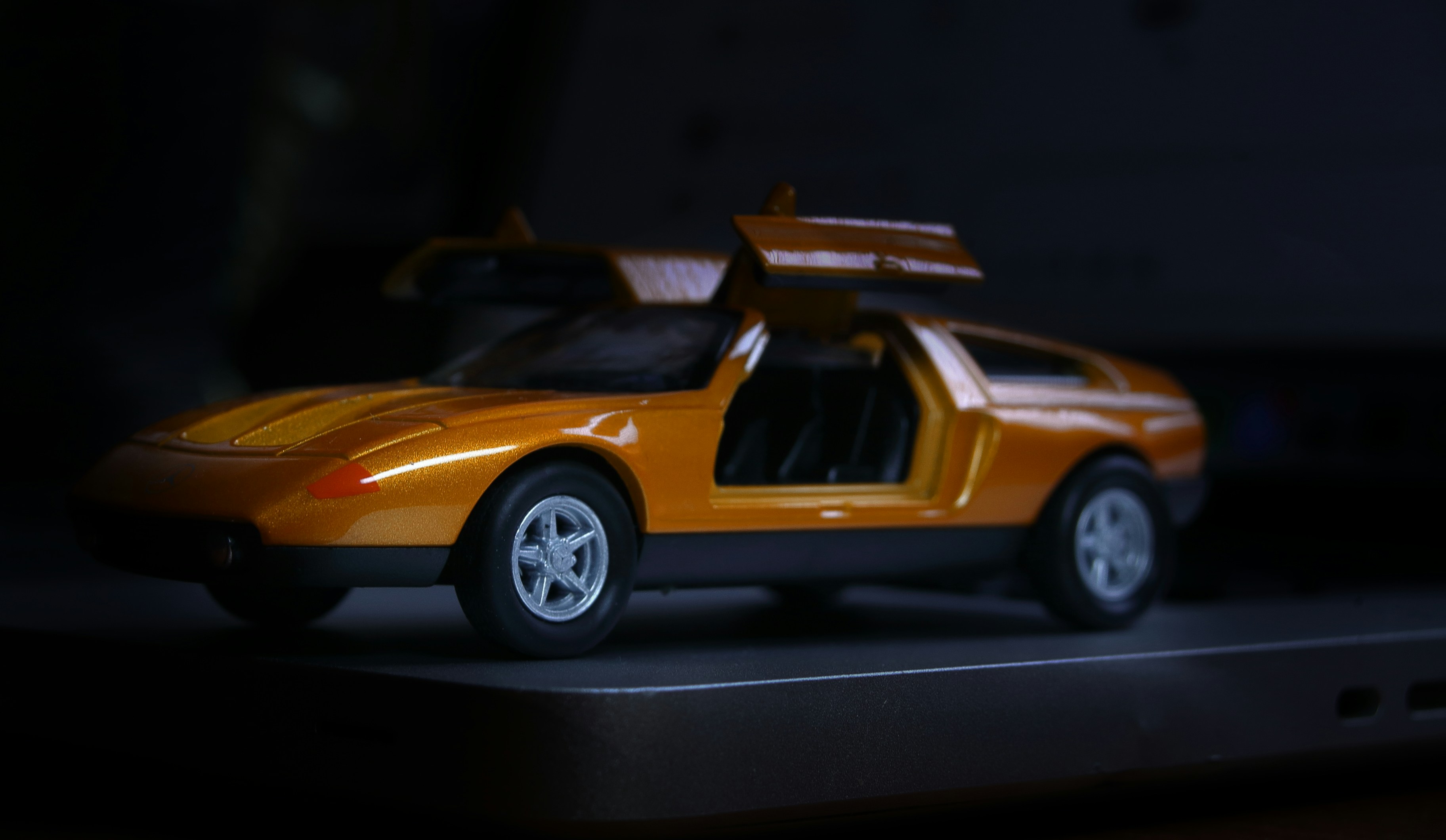 Gilded Roadster in the Spotlight