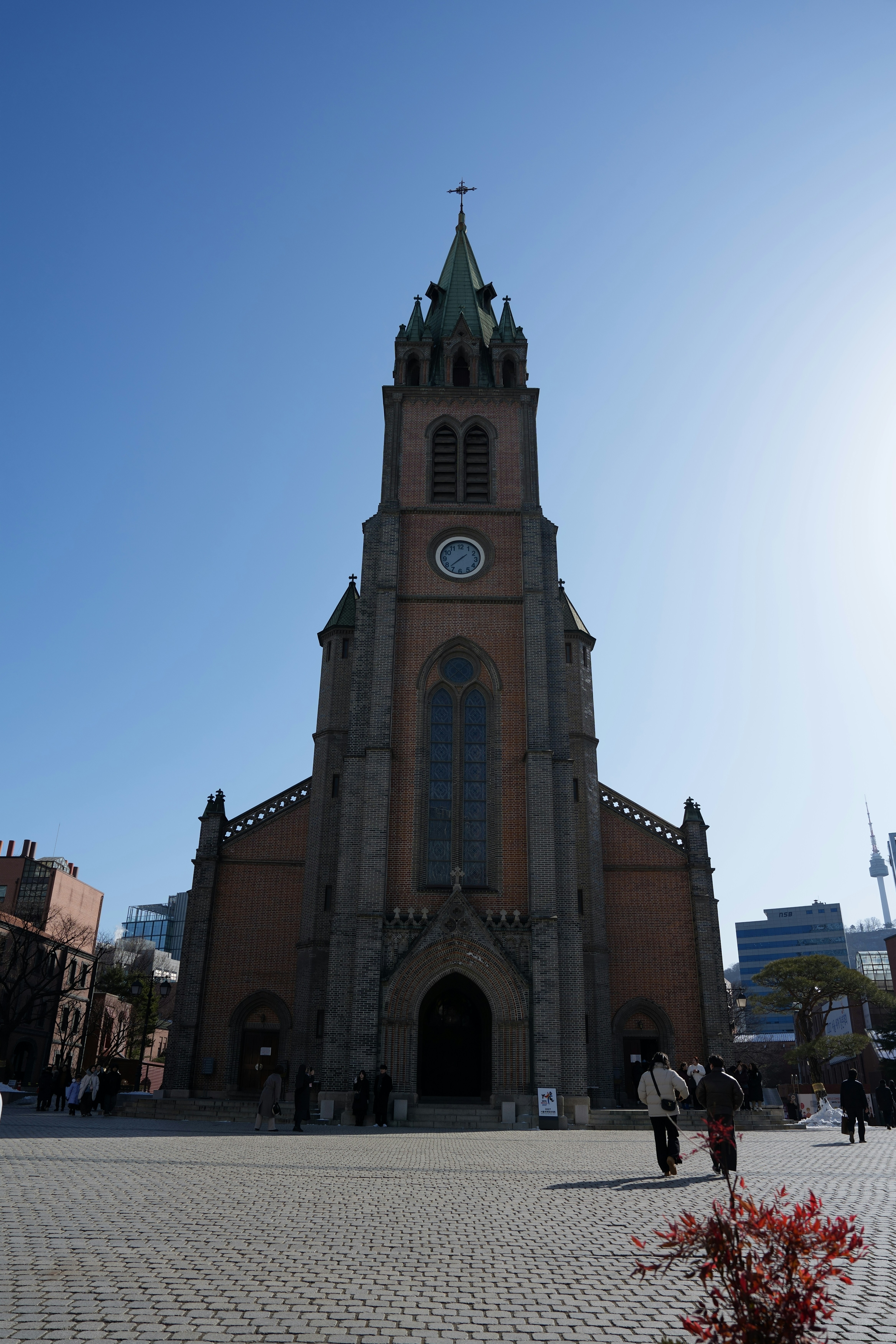 Staircase to the Sky: A Gothic Cathedral Reaches Toward the Blue